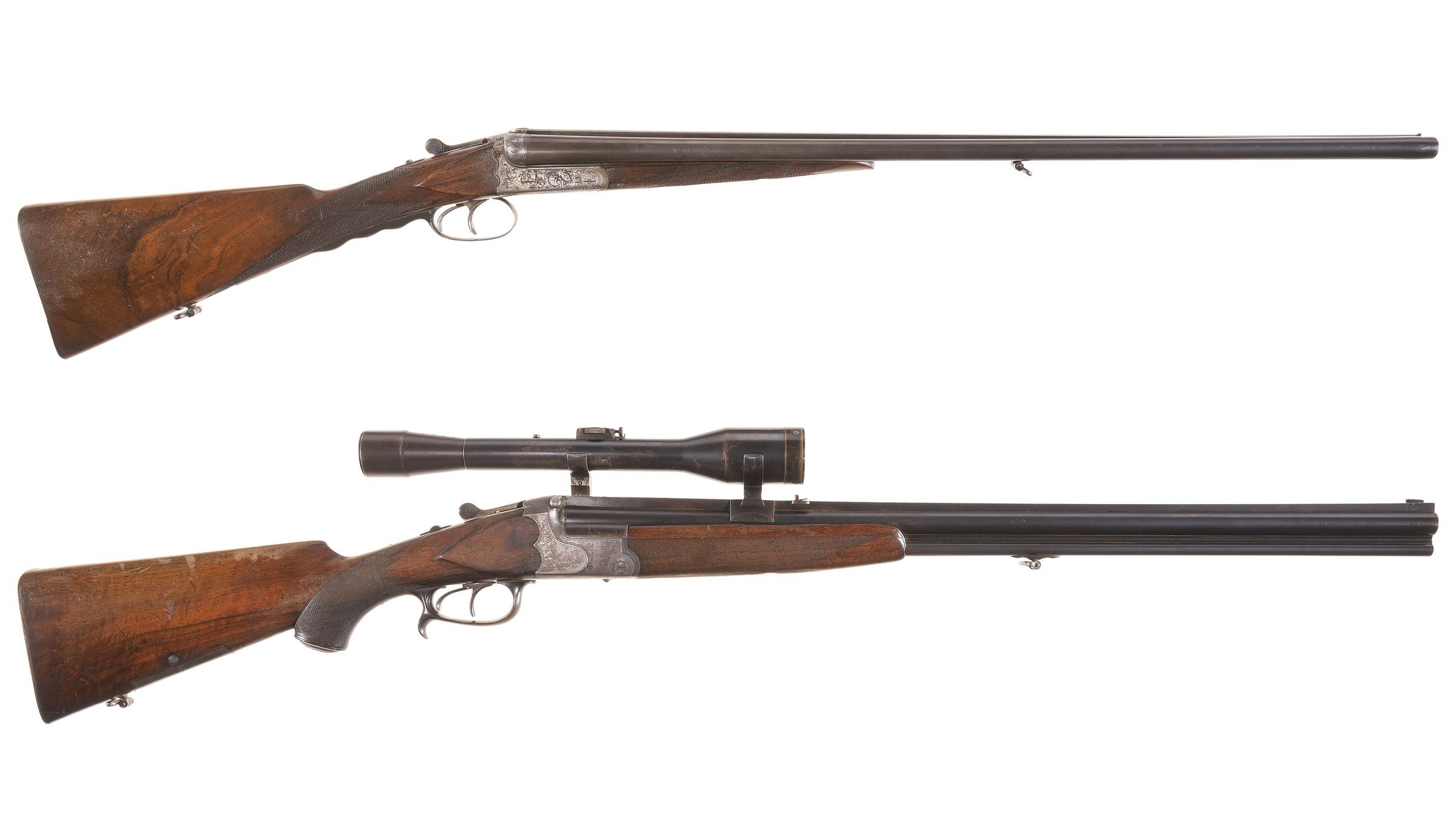 Two Engraved German Sporting Arms | Rock Island Auction