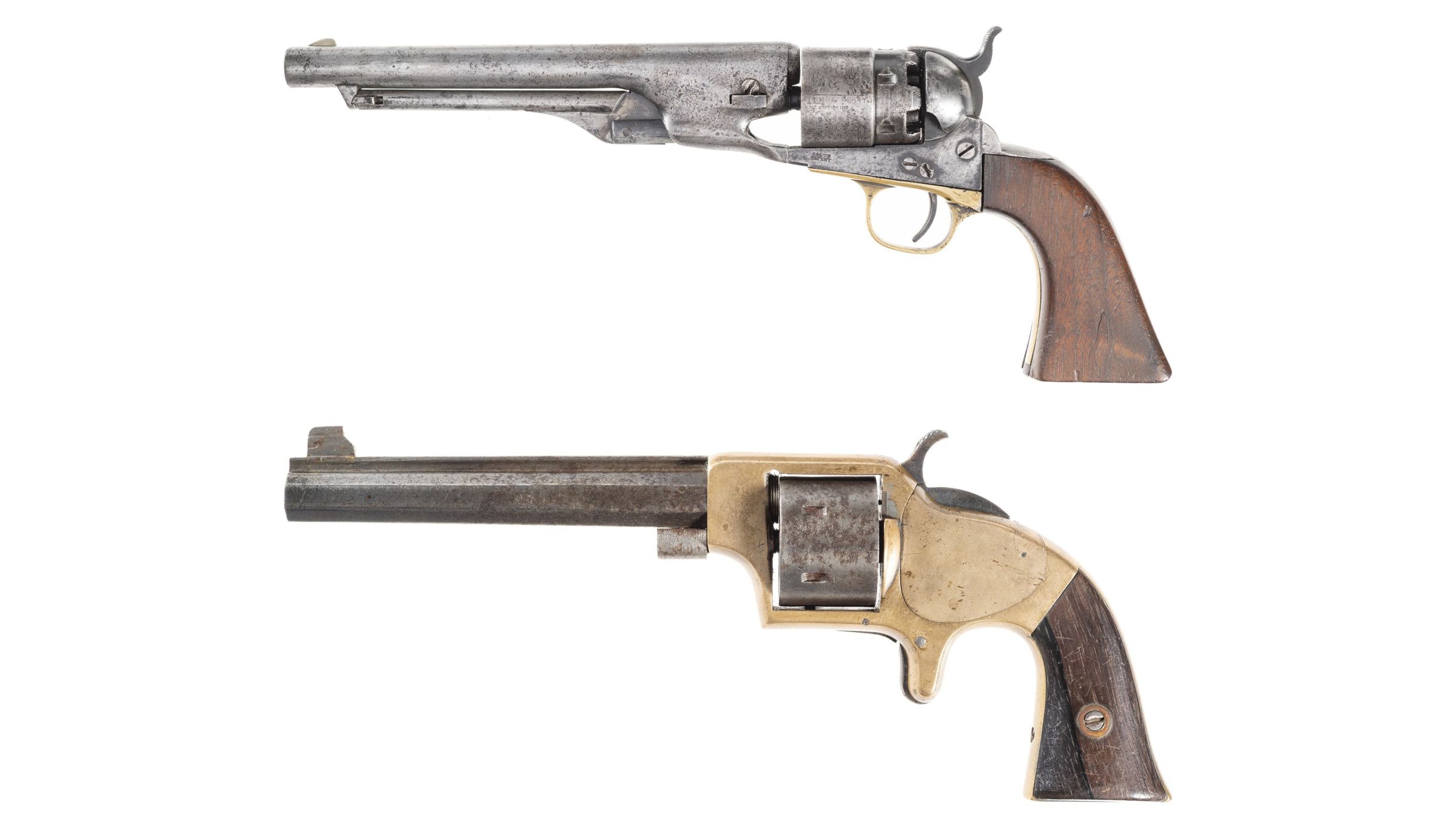 Two Antique American Revolvers | Rock Island Auction