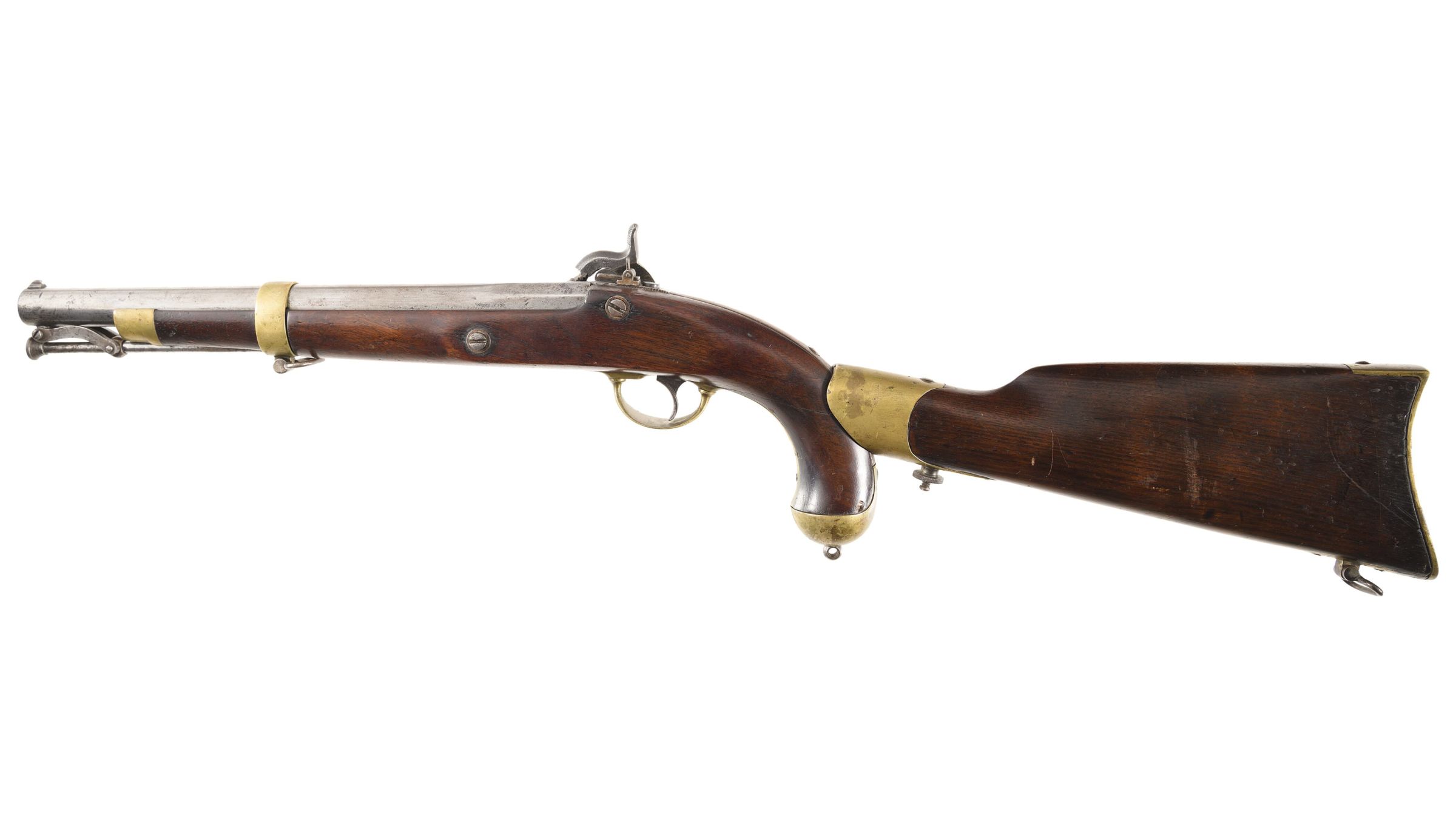 U.S. Springfield Model 1855 Percussion Pistol-Carbine | Rock Island Auction
