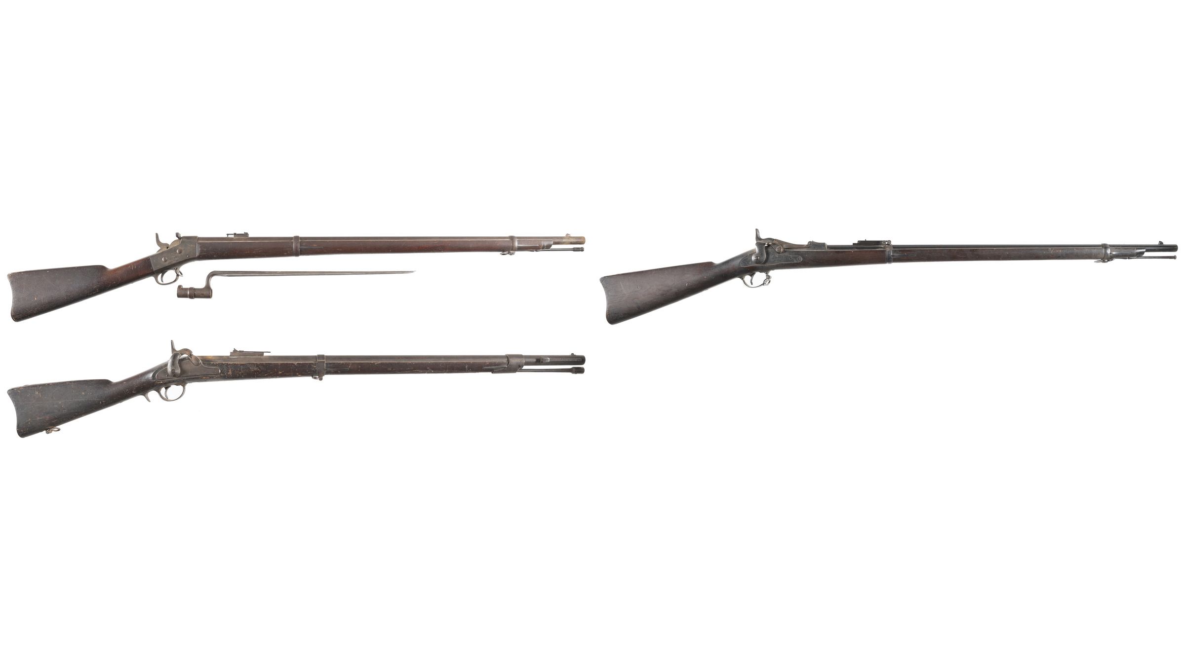 Three Antique U.S. Military Single Shot Rifles | Rock Island Auction