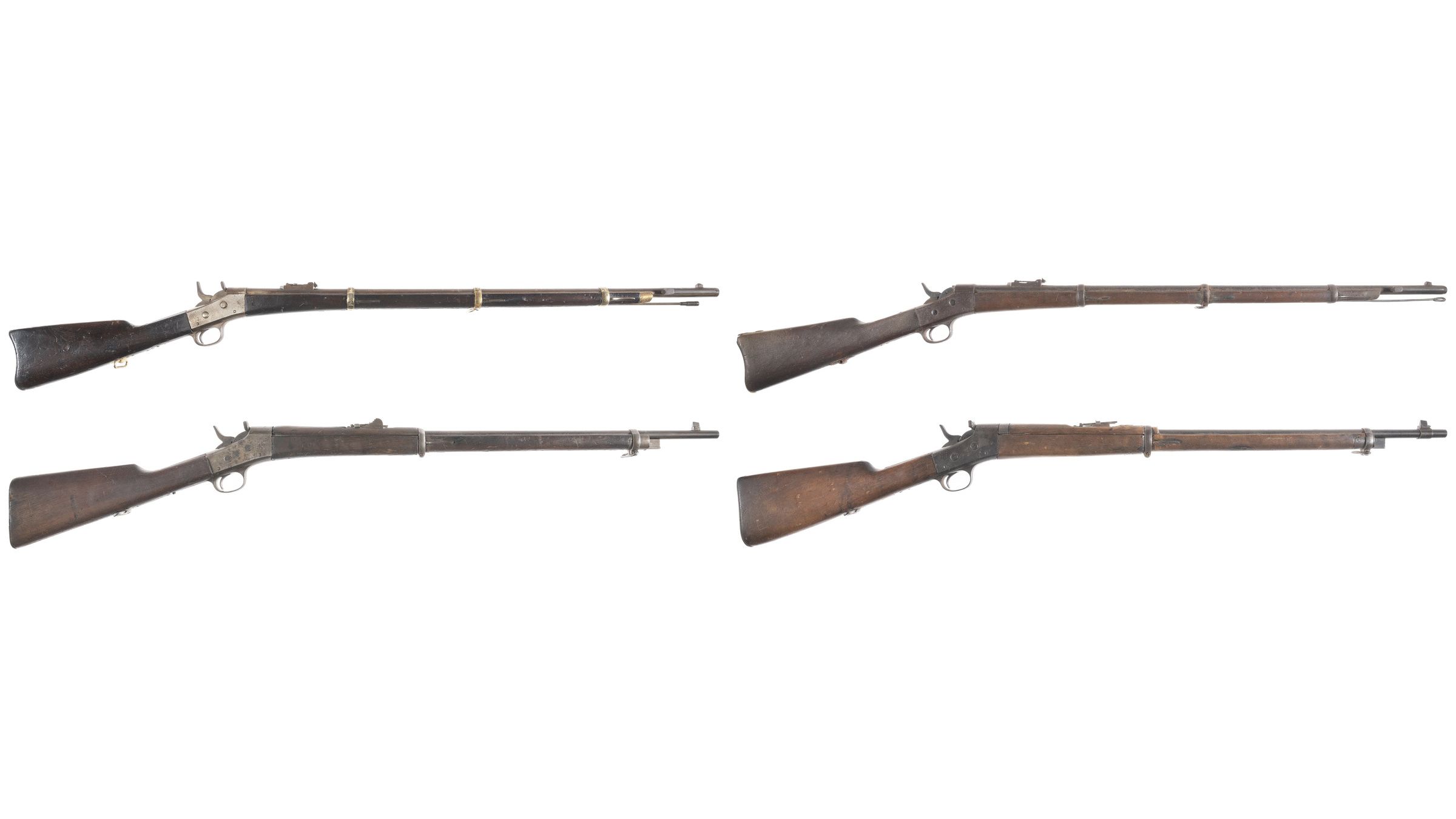 Four Remington Rolling Block Rifles | Rock Island Auction
