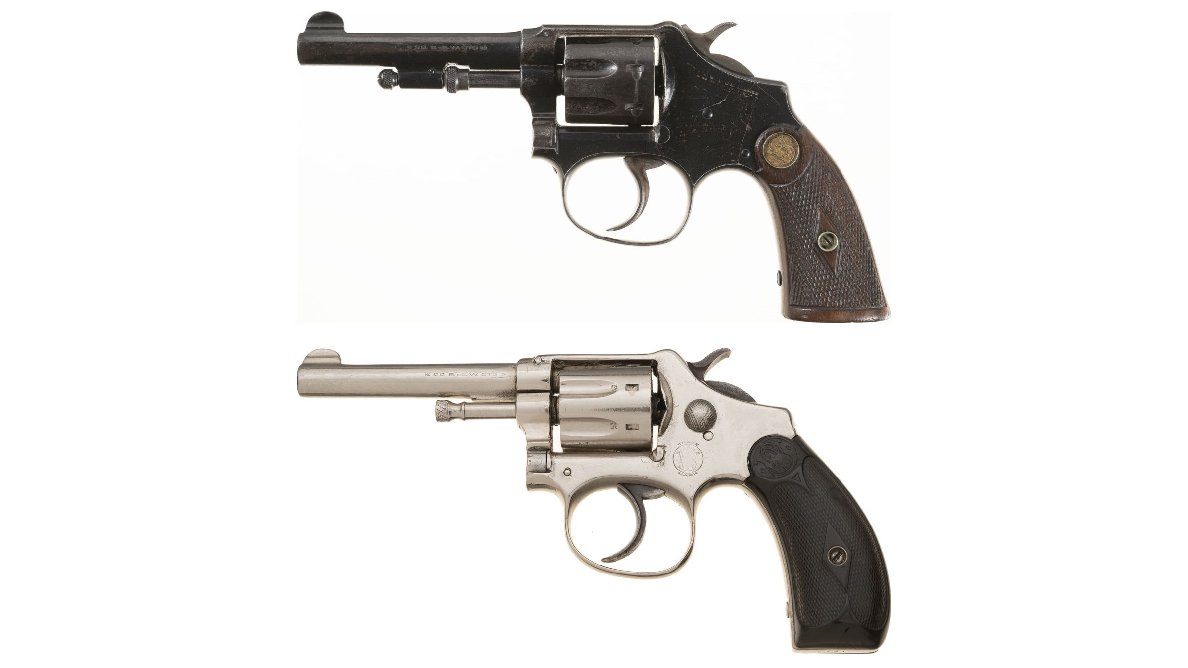 Two Smith & Wesson .22 Ladysmith Double Action Revolvers | Rock Island ...