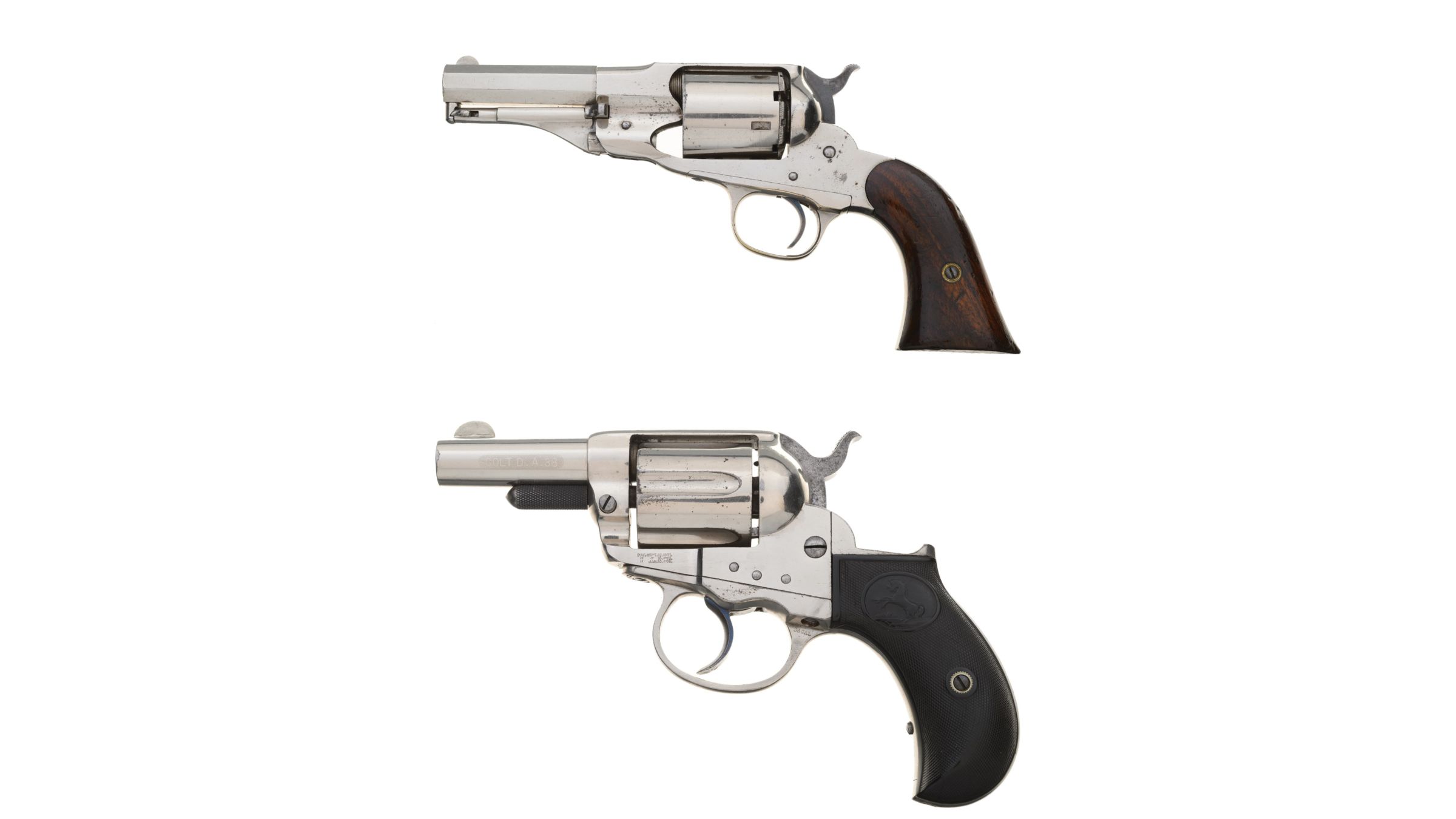 Two Antique American Revolvers | Rock Island Auction