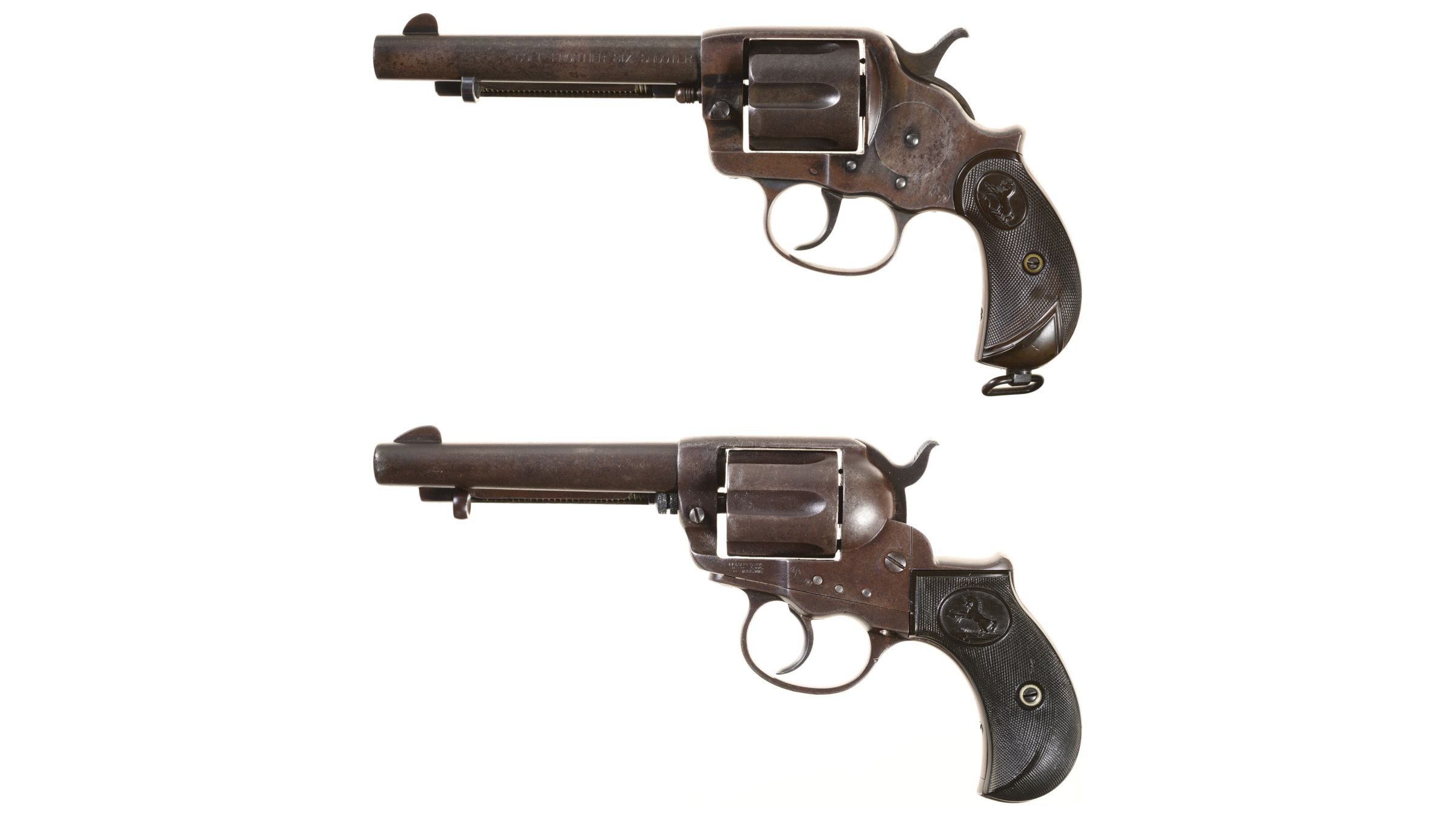 Two Antique Colt Double Action Revolvers | Rock Island Auction