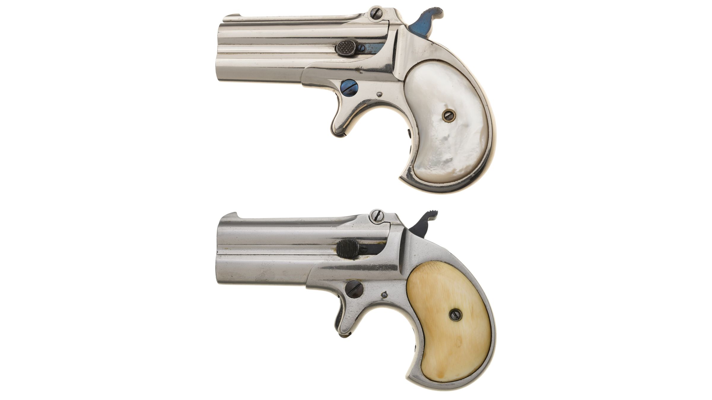 Two Remington Double Derringers | Rock Island Auction