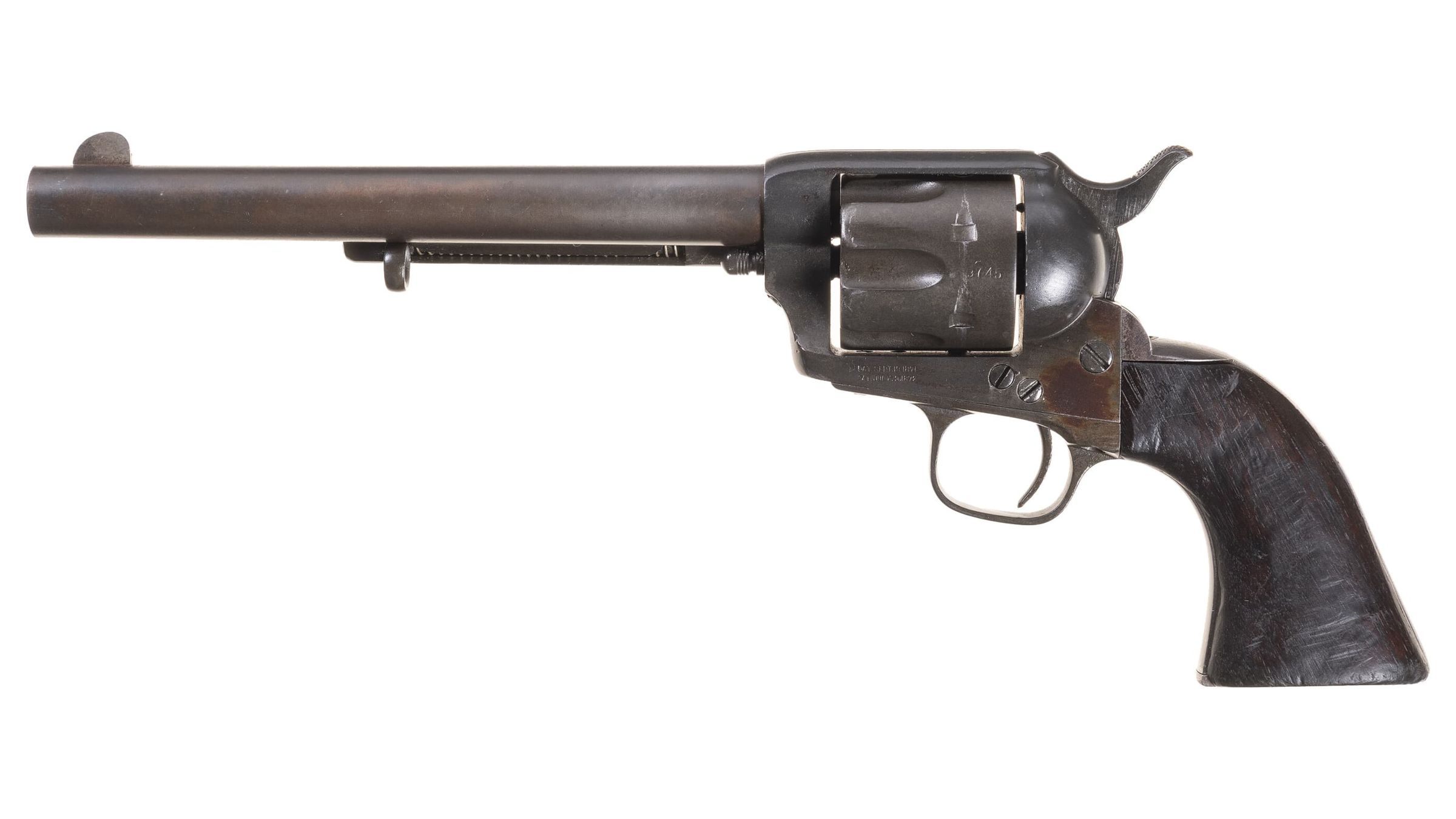 Antique Colt Black Powder Frame Single Action Army Revolver | Rock ...