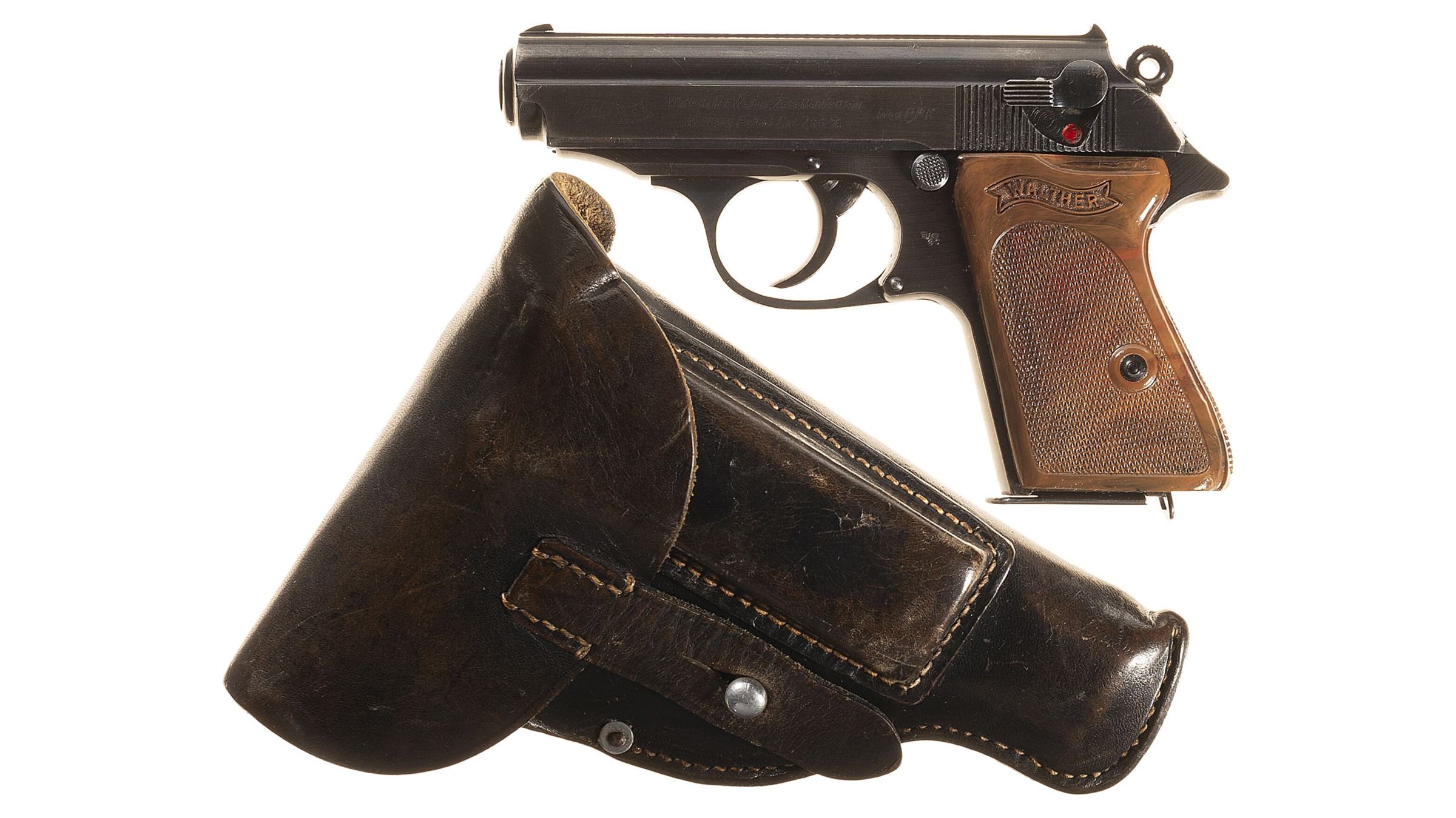 WWII Walther PPK Semi-Automatic Pistol with Holster | Rock Island Auction