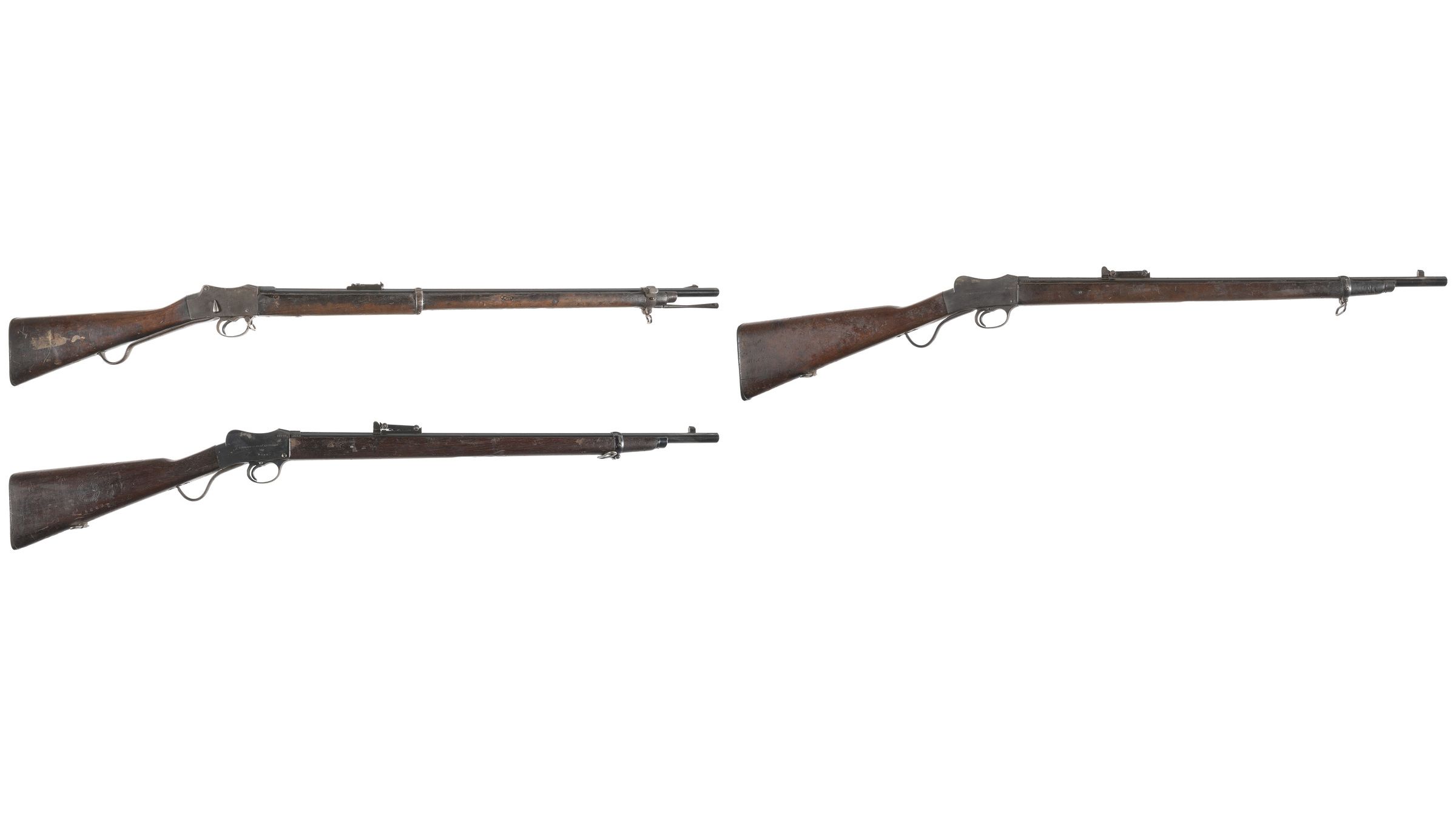 Three British Commonwealth Military Martini Single Shot Rifles | Rock ...