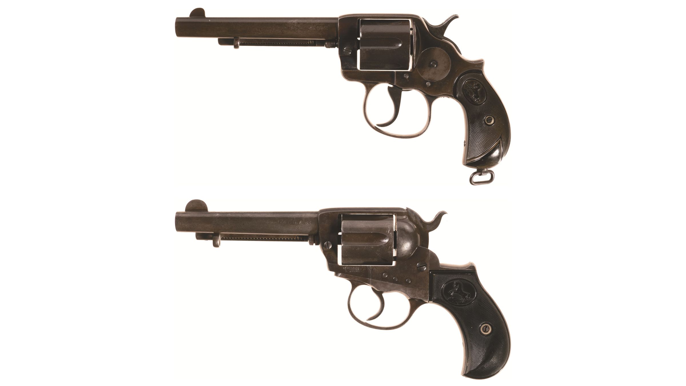 Two Colt Double Action Revolvers | Rock Island Auction