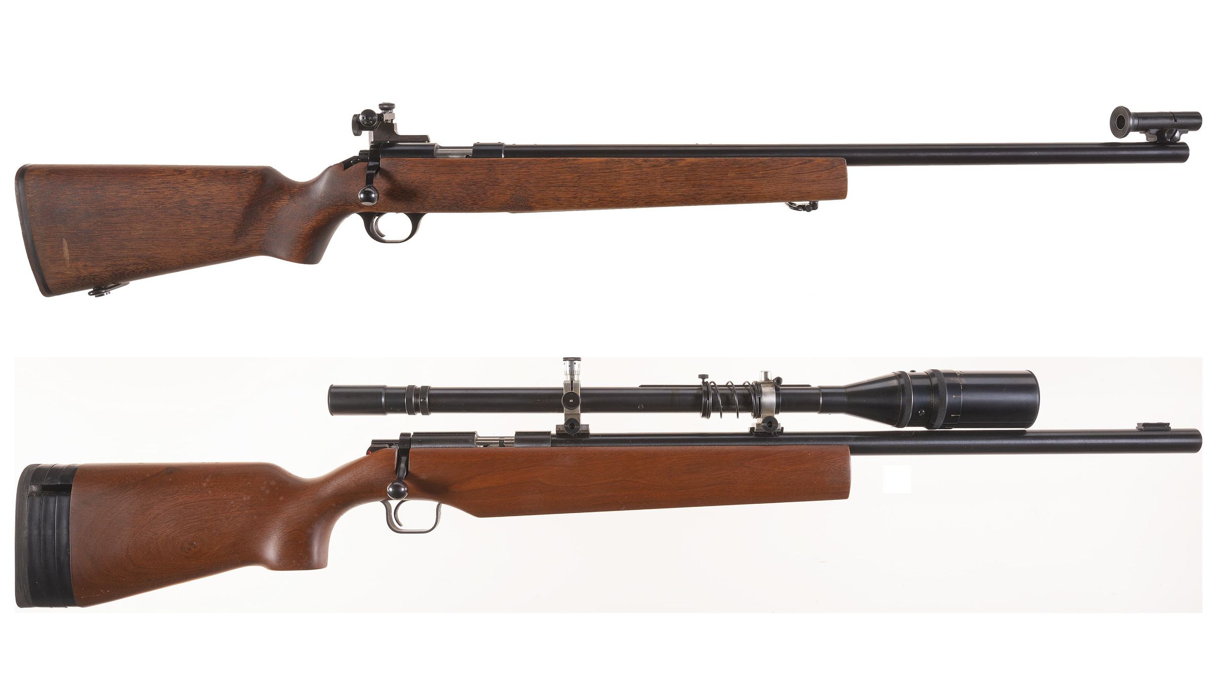 Two U.S. Single Shot Bolt Action Rifles | Rock Island Auction