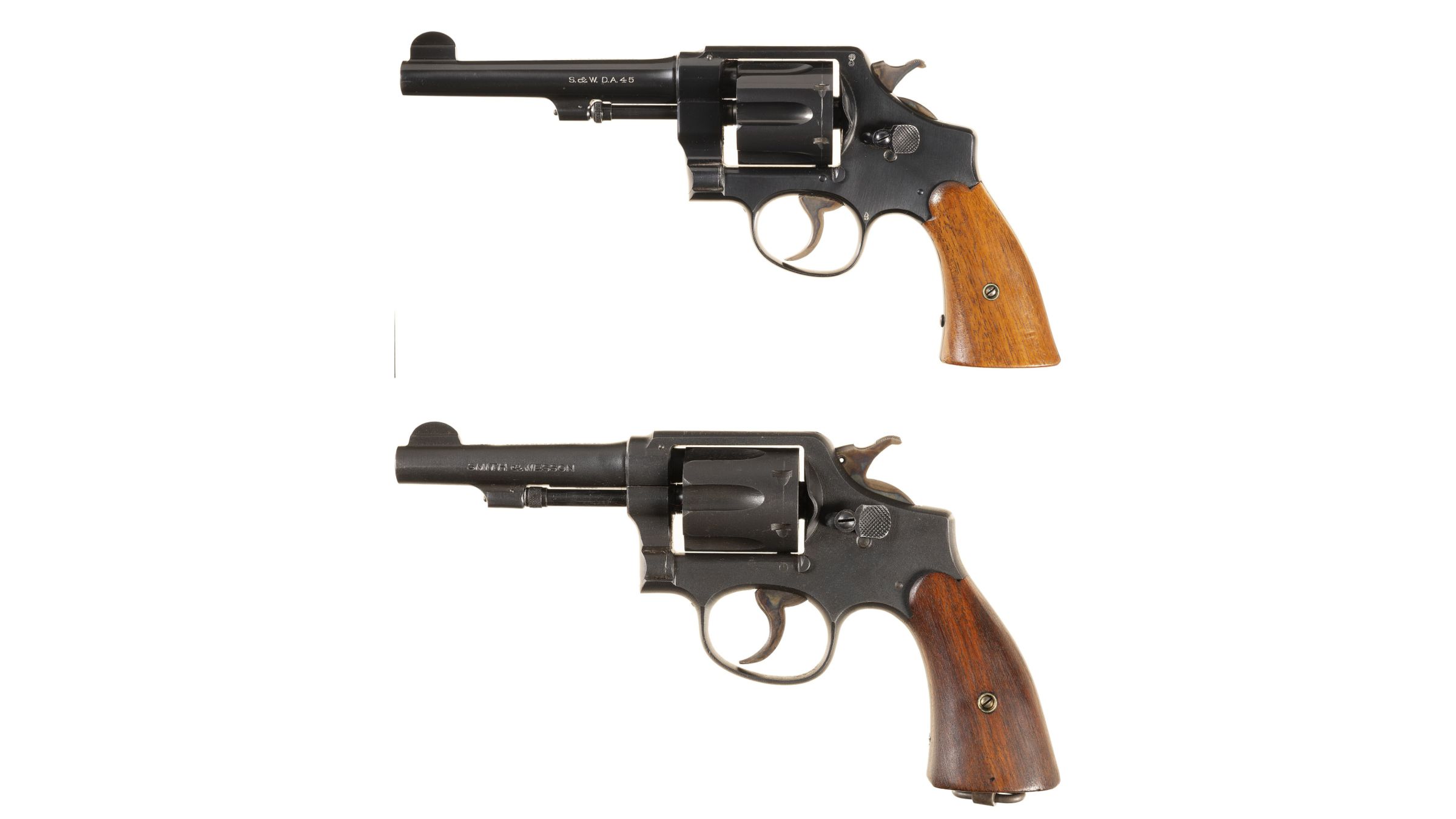 Two U.S. Smith & Wesson Double Action Revolvers | Rock Island Auction