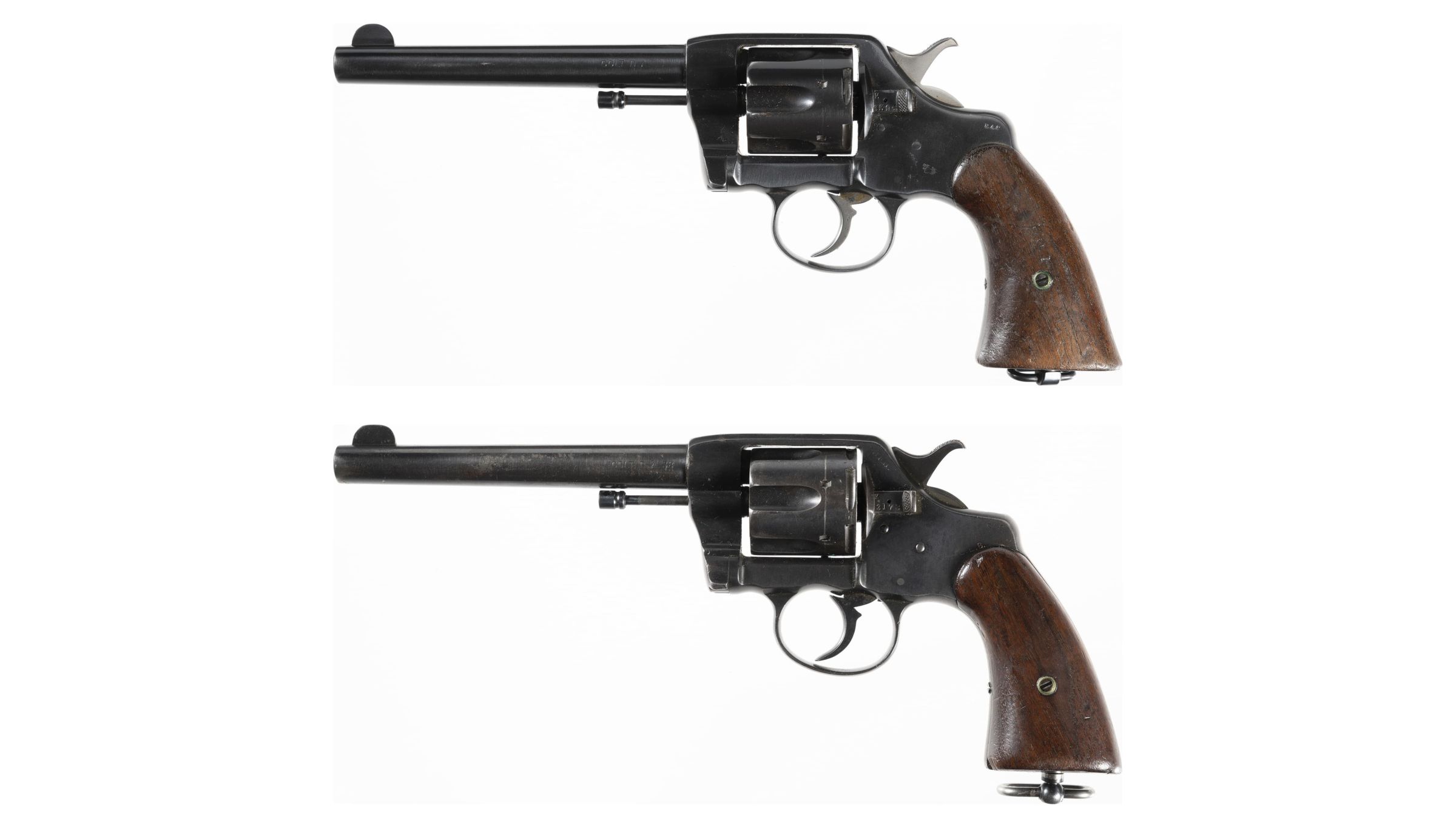 Two U.S. Colt Double Action Revolvers | Rock Island Auction