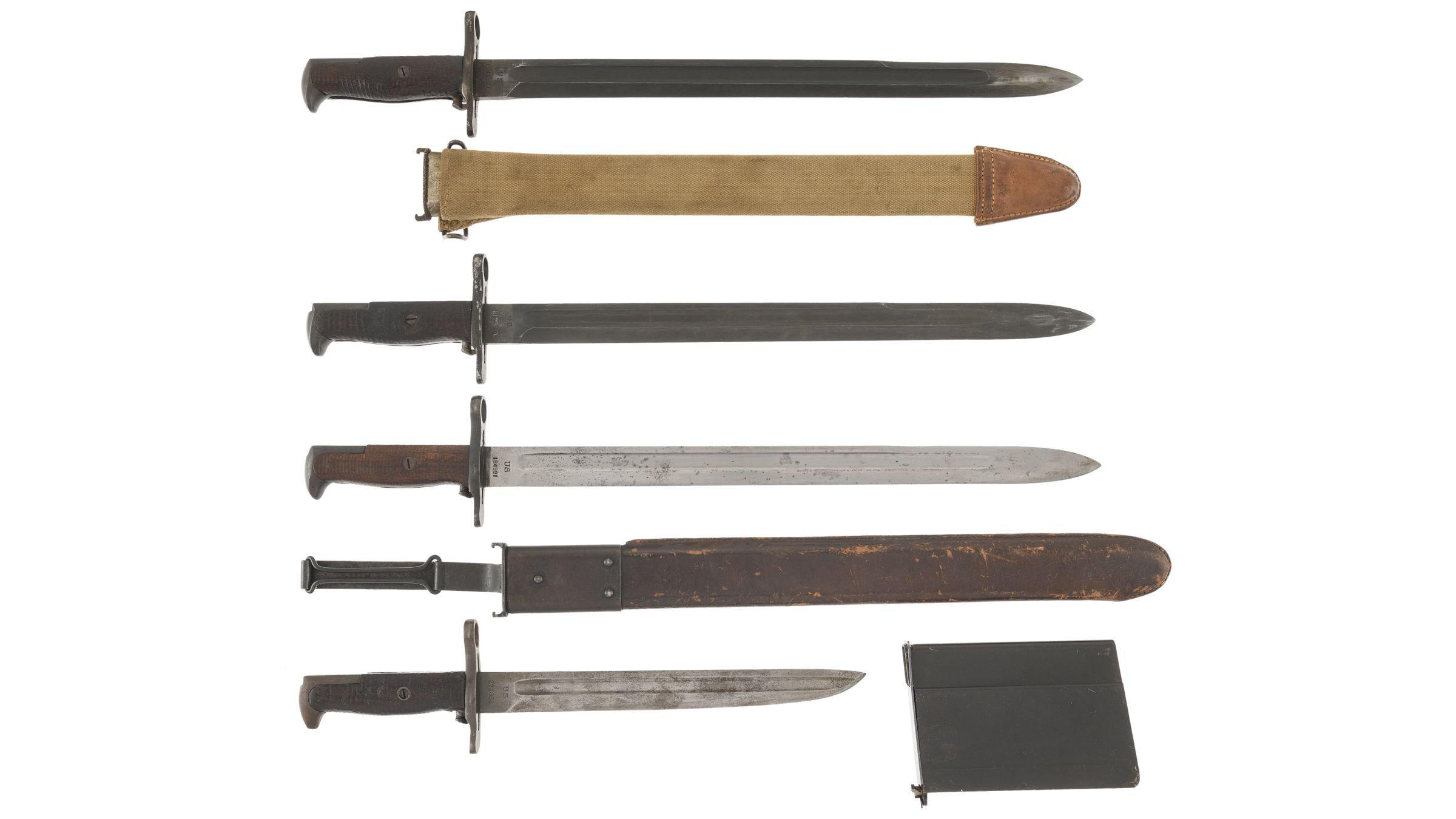 U.S. Military Bayonets and Rare M1903 Extended Magazine | Rock Island ...
