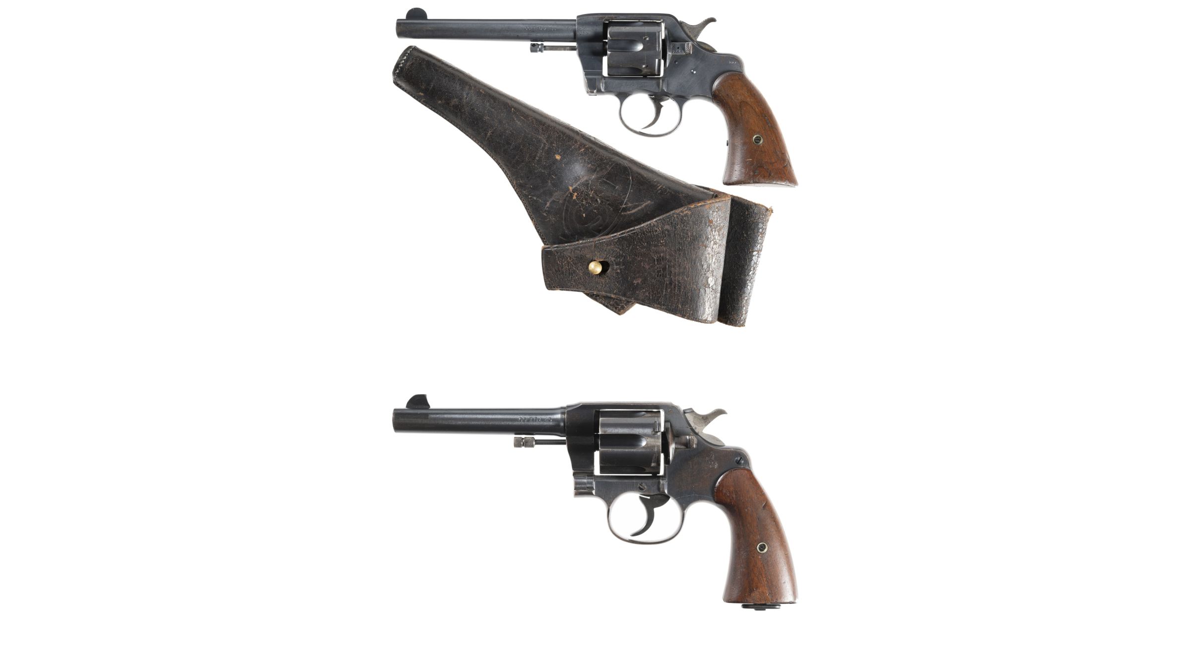 Two U.S. Army Colt Double Action Revolvers | Rock Island Auction