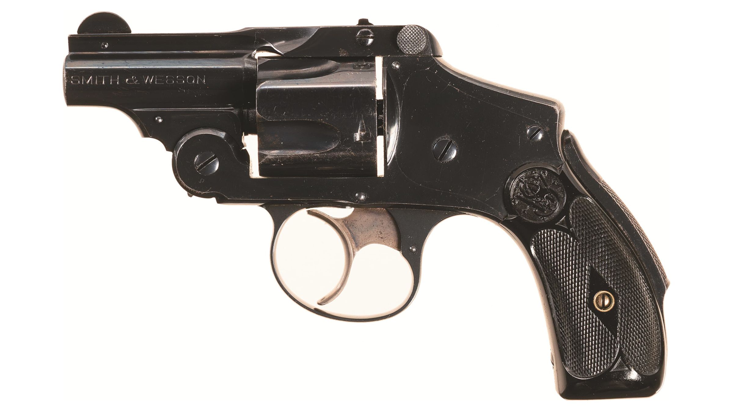 S&W .38 Safety Hammerless 5th Model "Bicycle Gun" Revolver | Rock ...