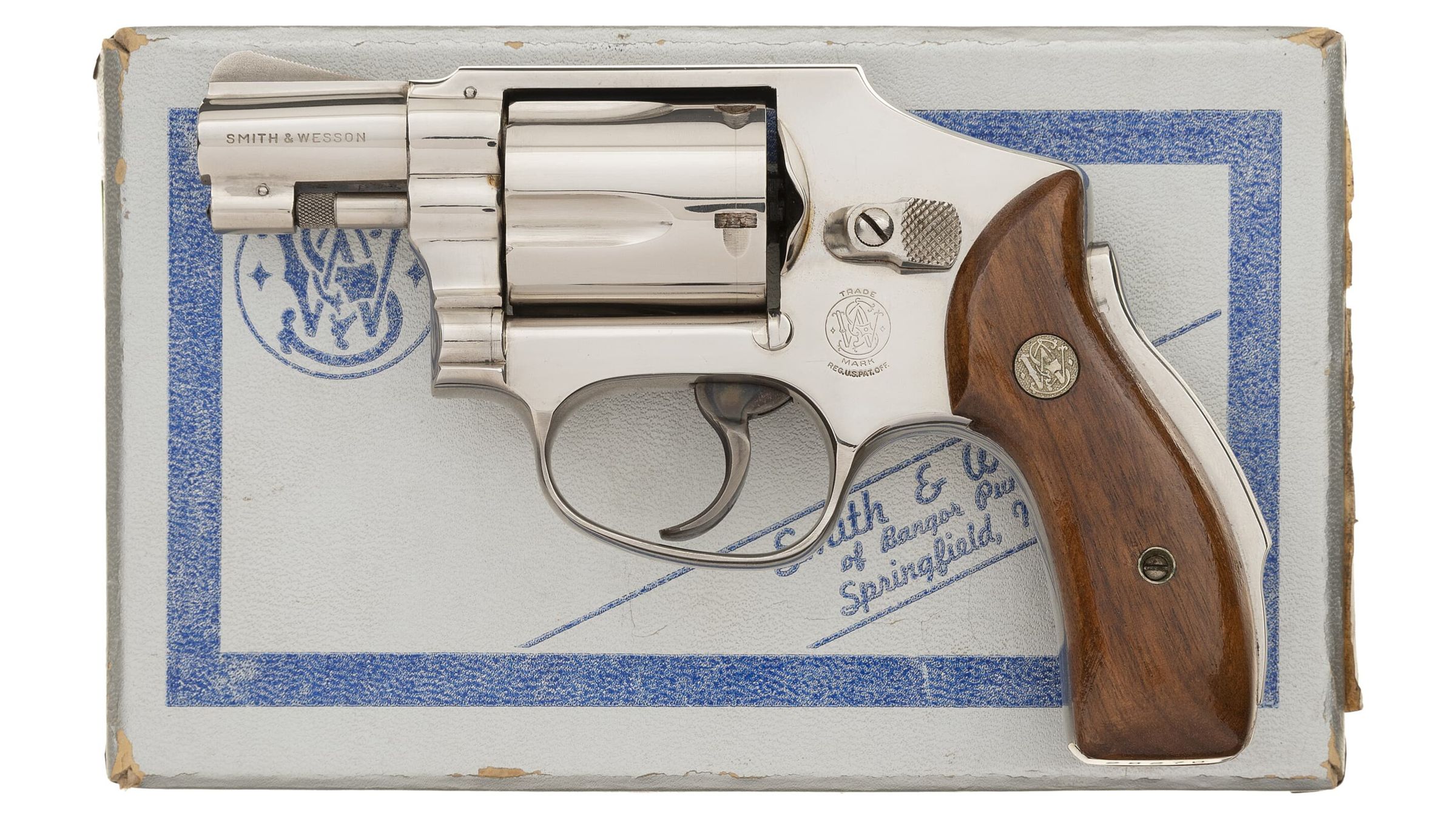 Smith & Wesson Model 42 Airweight Double Action Revolver | Rock Island ...