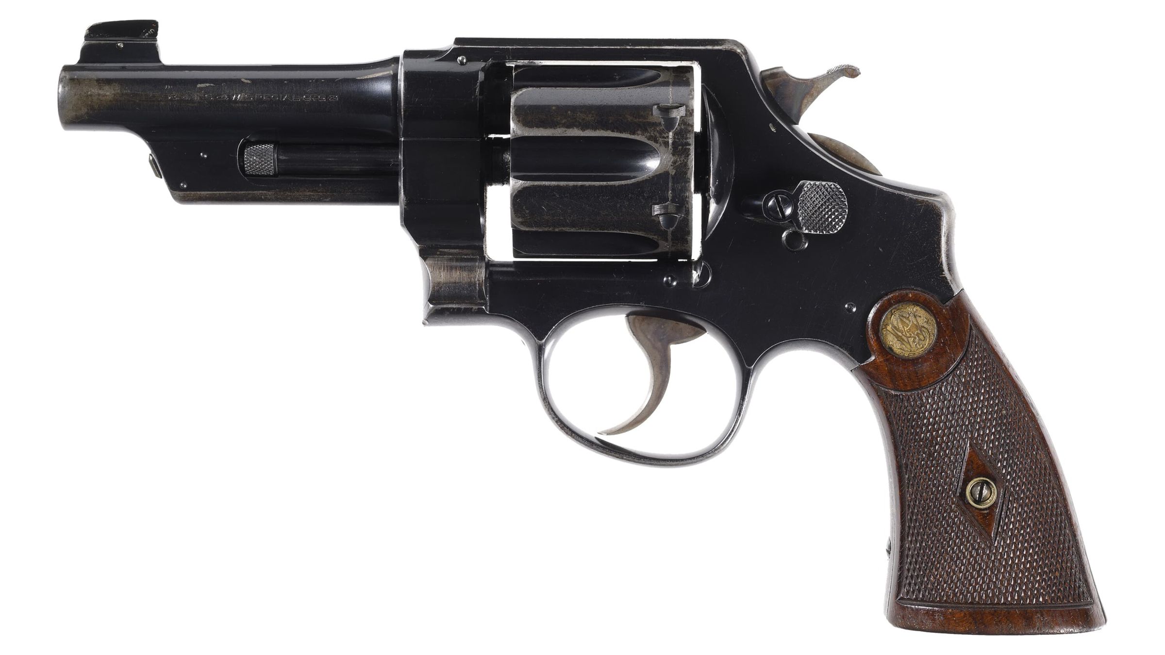 Smith & Wesson .44 Hand Ejector 1st Model Triple Lock Revolver | Rock ...