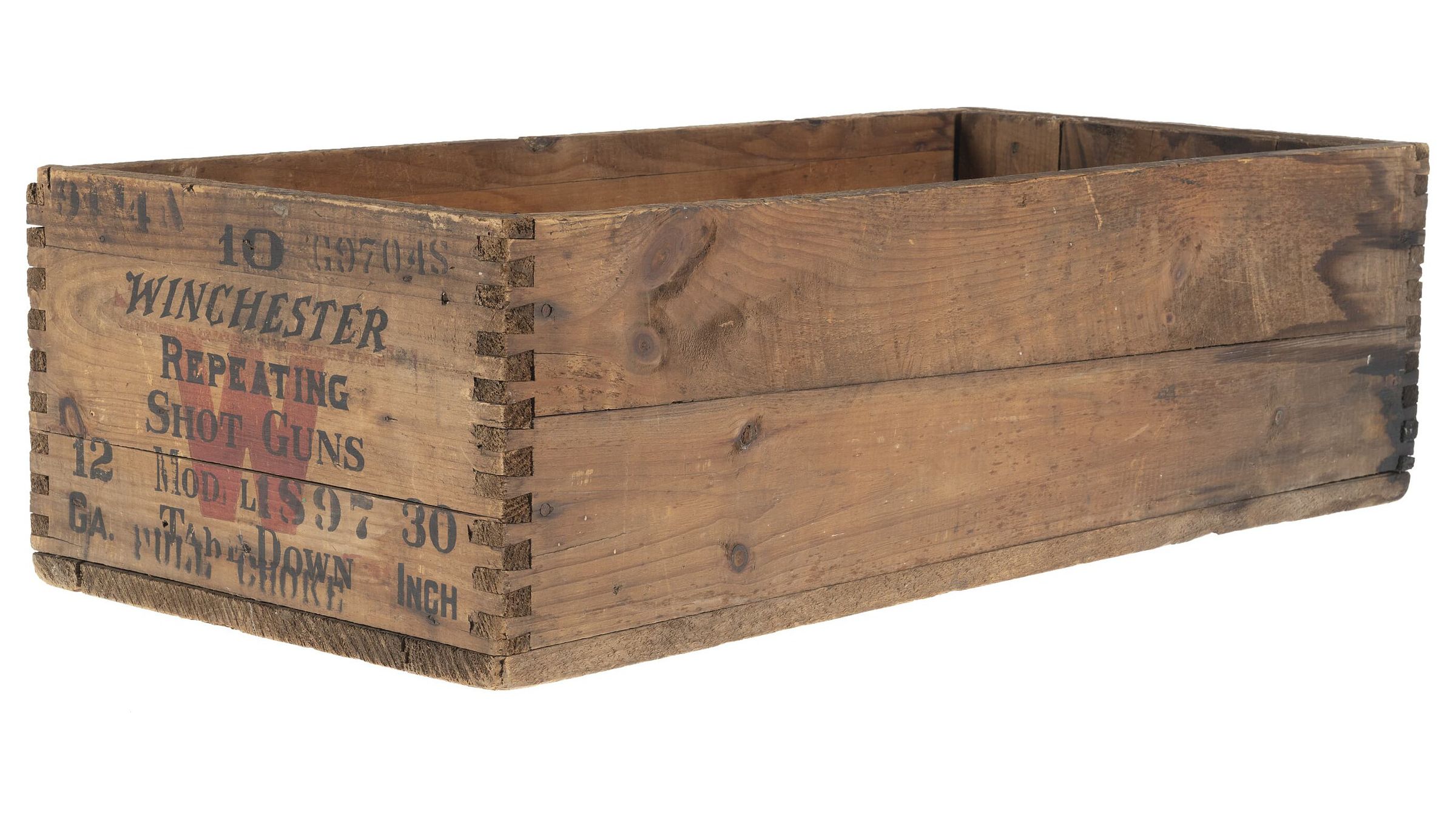 Winchester Model 1897 Wood Shipping Crate | Rock Island Auction
