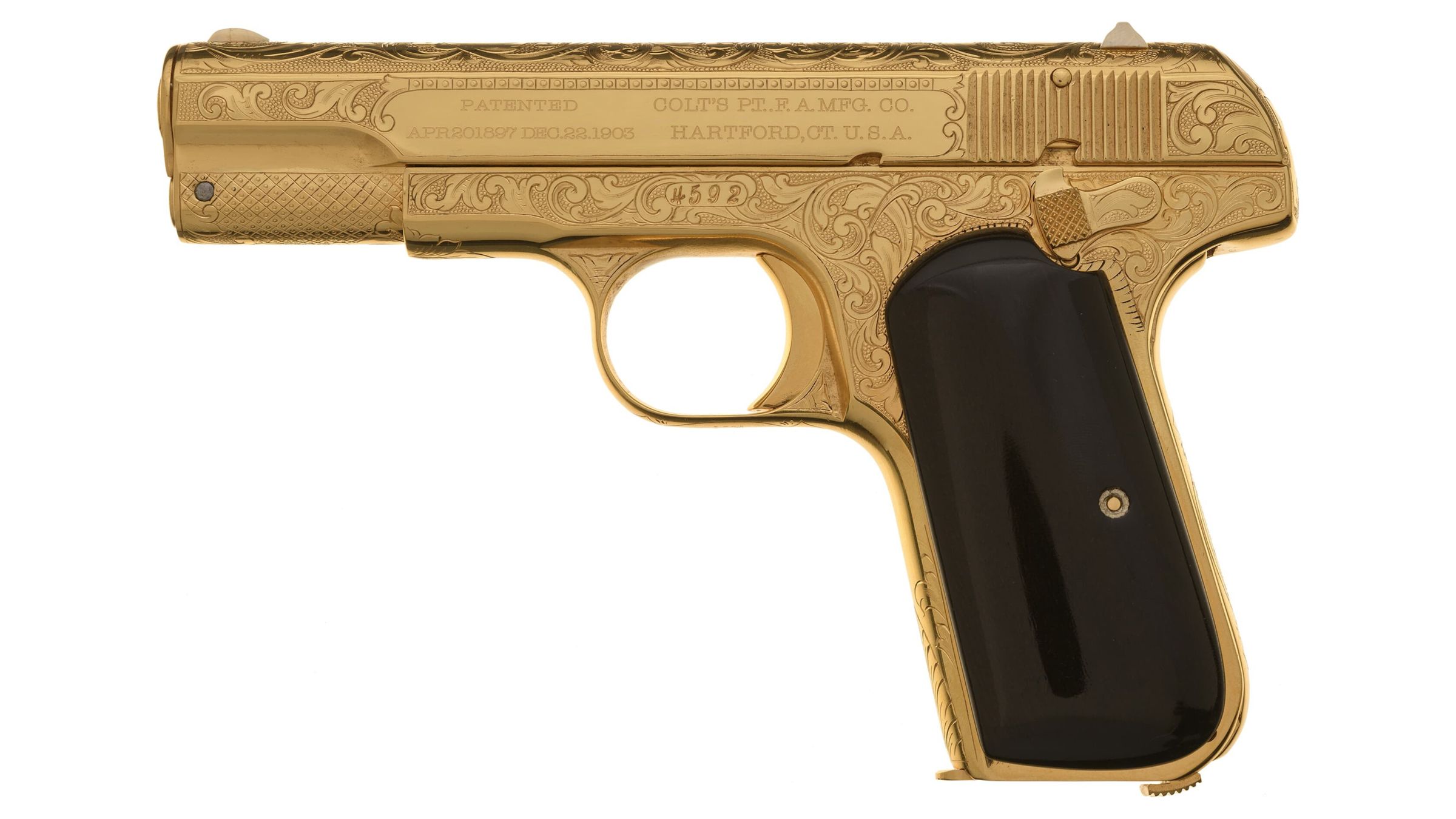 Colt Model 1903 Pocket Hammerless "Centennial Model M" Pistol | Rock ...