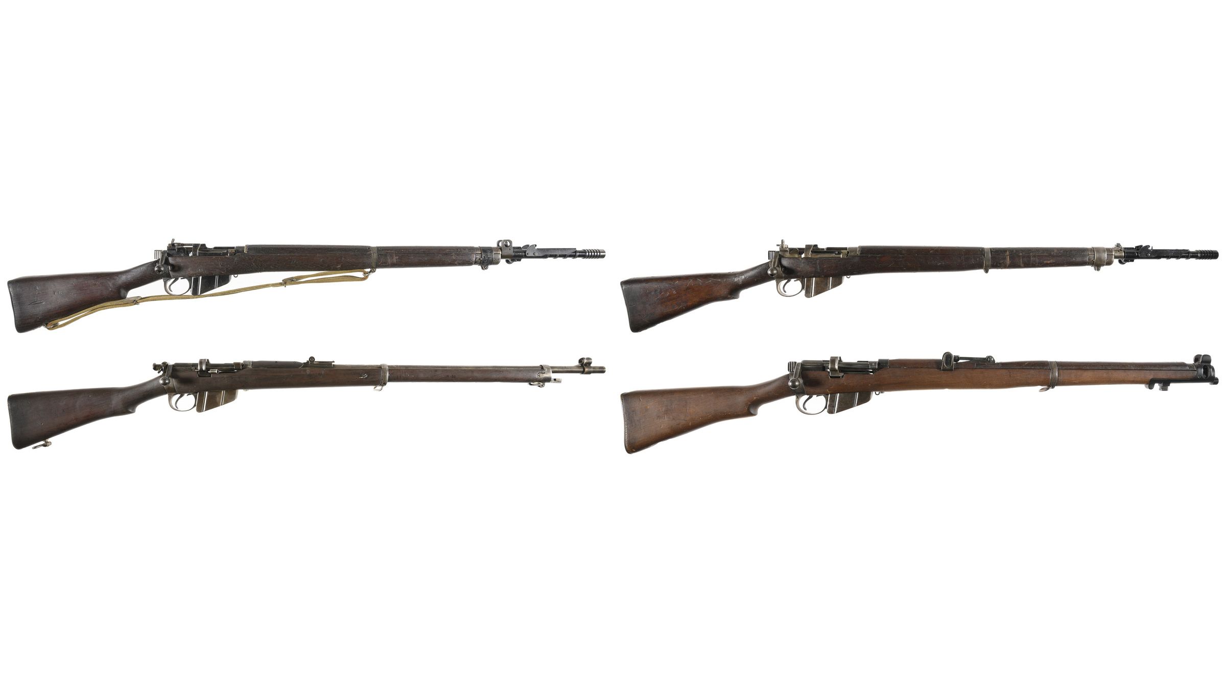 Four British Commonwealth Military Bolt Action Rifles | Rock Island Auction