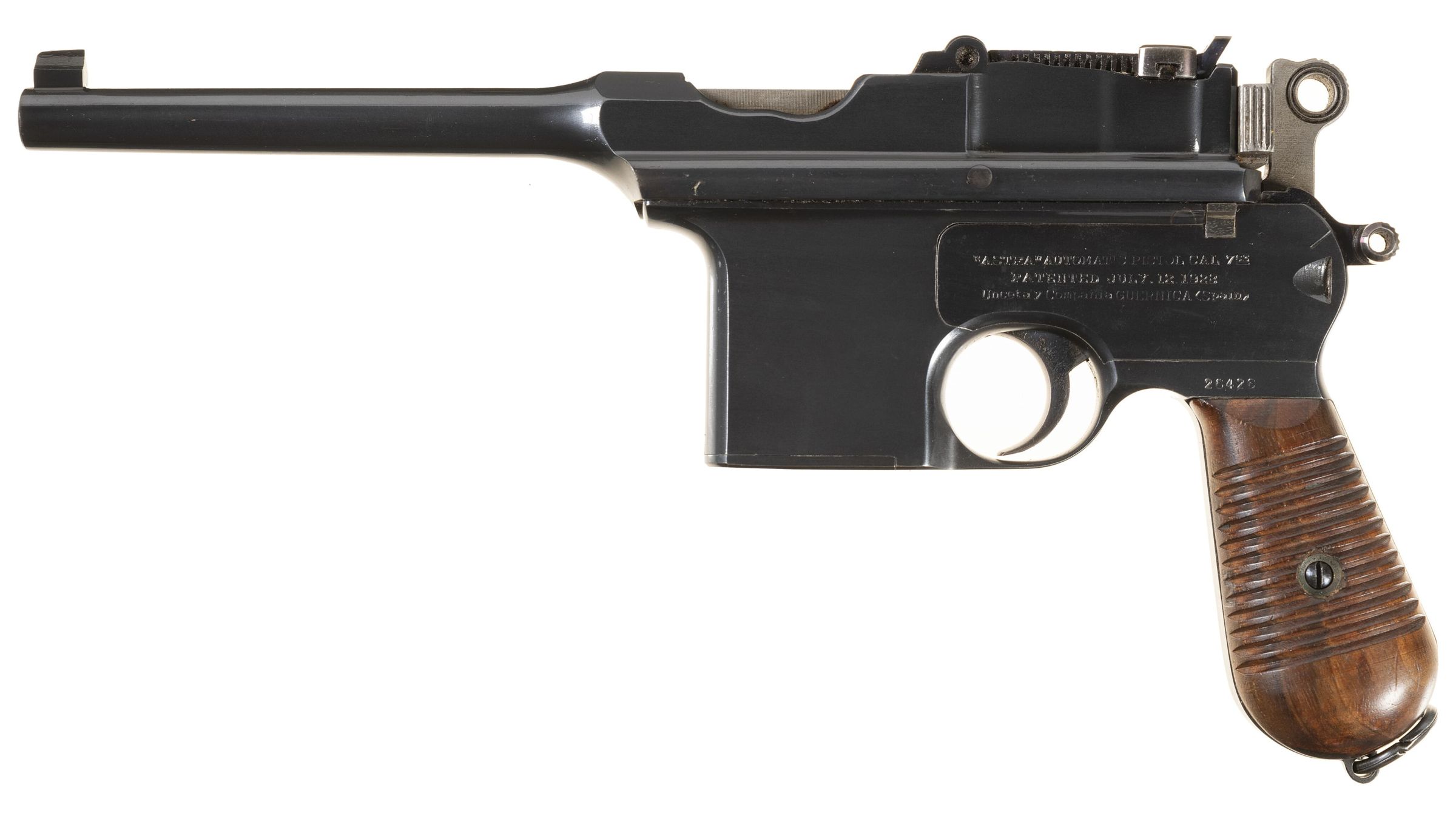 Astra Model 900 Broomhandle Semi-Automatic Pistol | Rock Island Auction