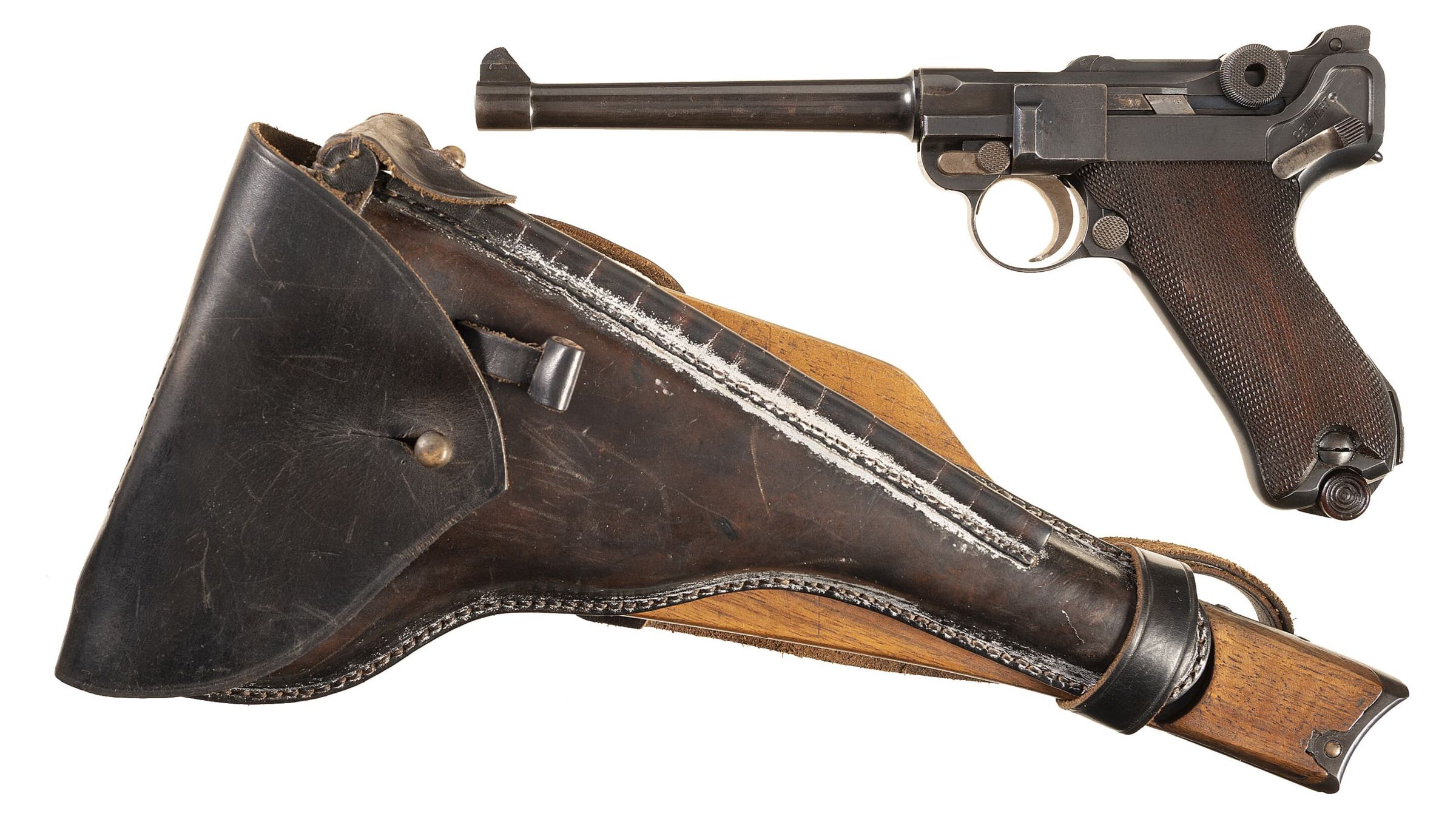 DWM 1908 Navy Luger Pistol with Stock and Holster | Rock Island Auction