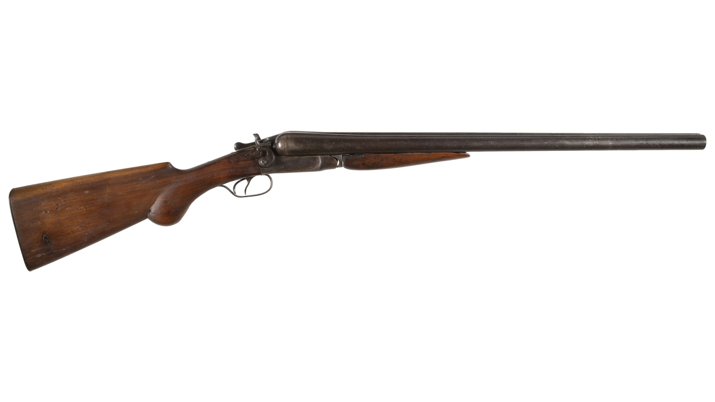 Wells Fargo Marked Ithaca Double Barrel Shotgun with Letter | Rock ...