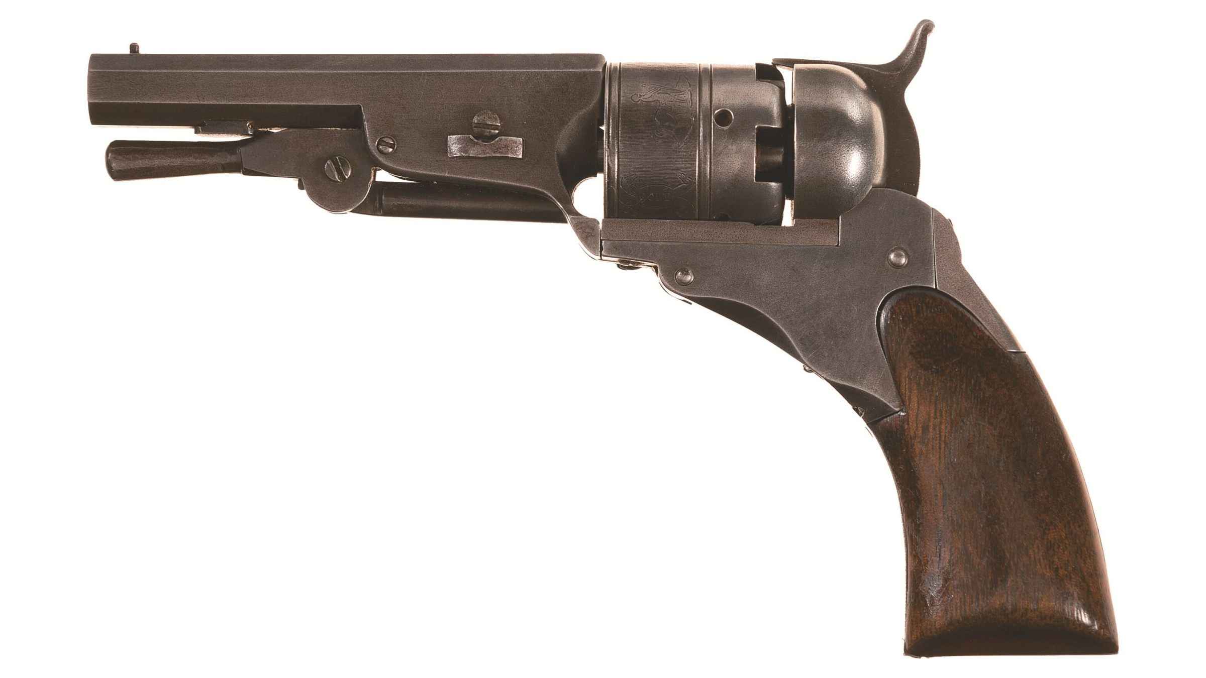 Copy of a Colt No. 1 Pocket Model Paterson Percussion Revolver | Rock ...