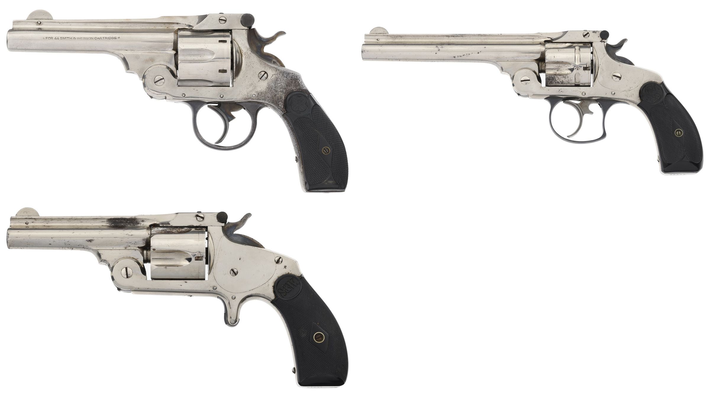Three Top Break Revolvers | Rock Island Auction