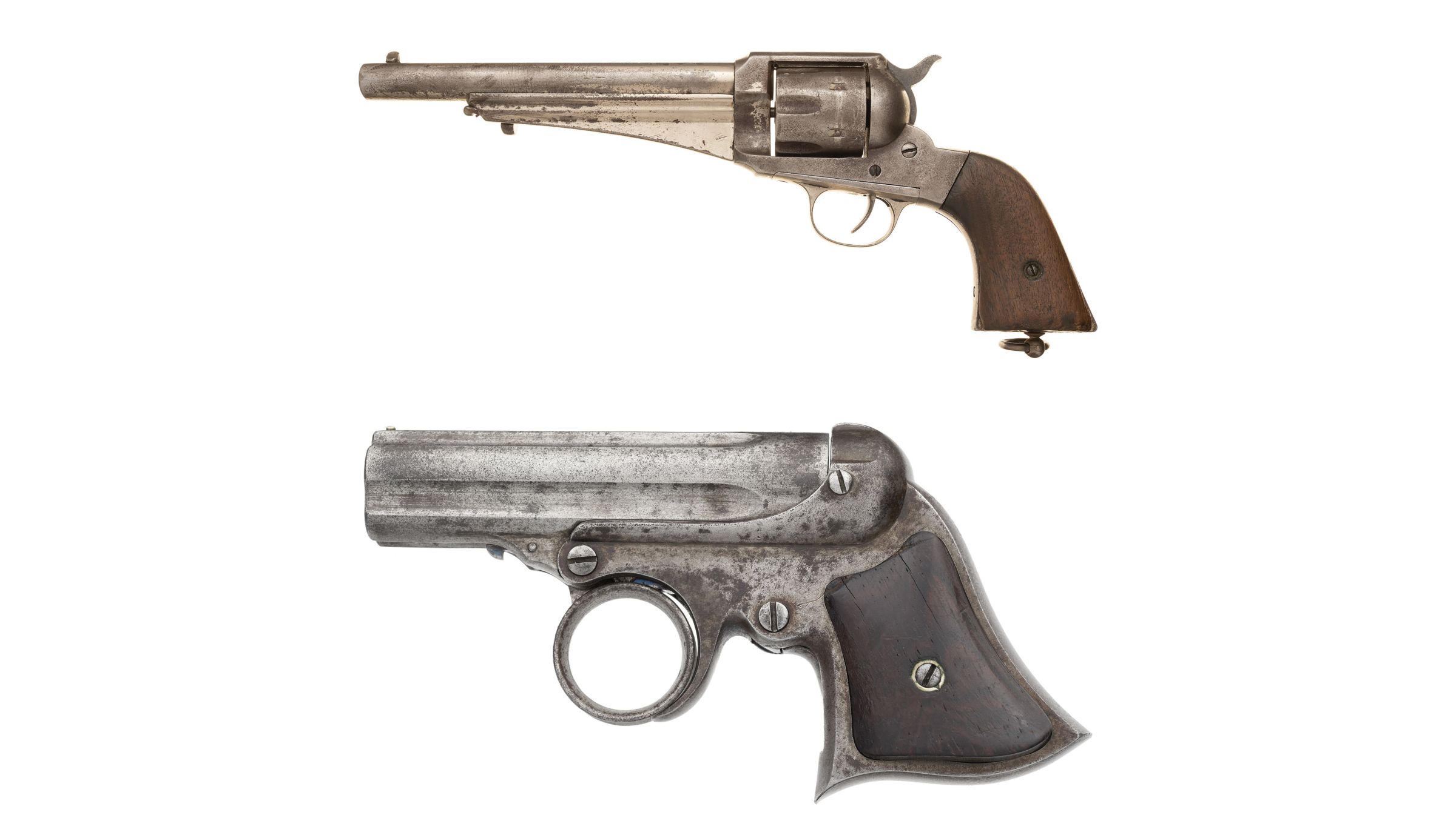 Two Antique Remington Handguns | Rock Island Auction