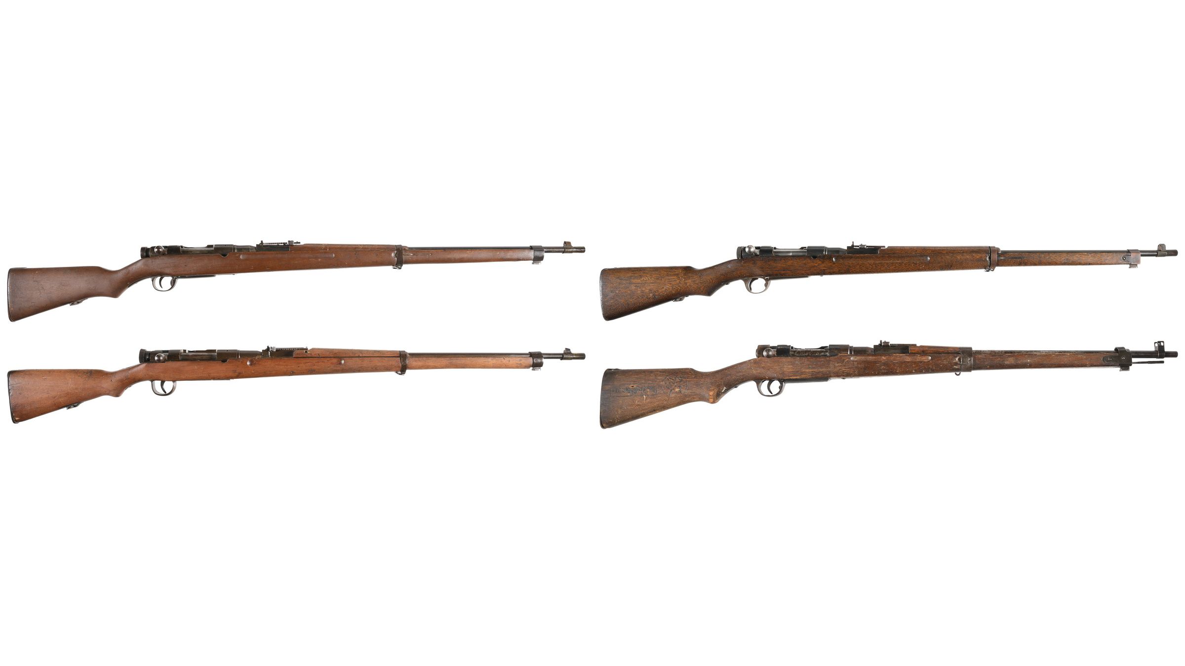 Four Japanese Military Bolt Action Training Rifles | Rock Island Auction