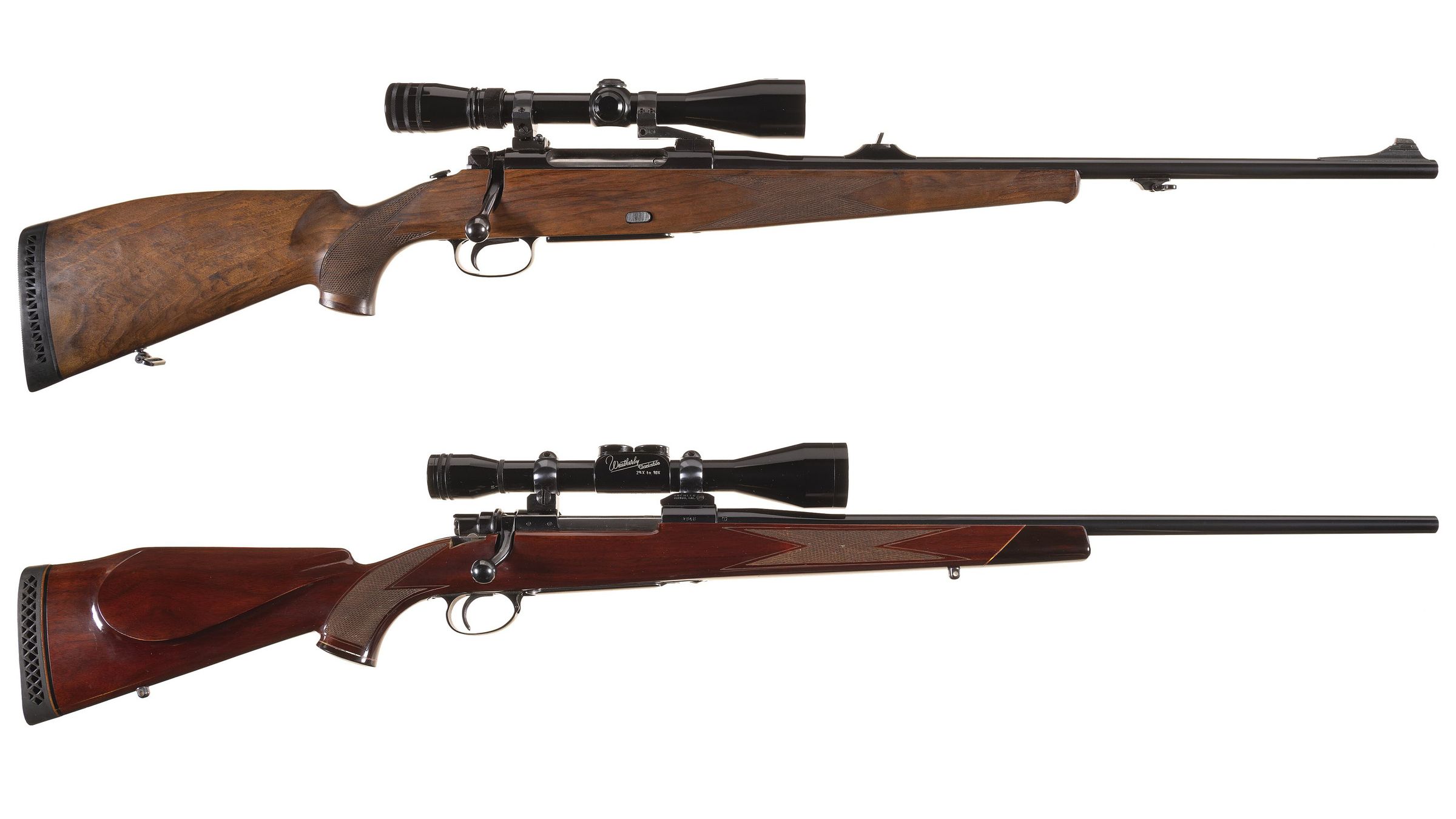 Two Scoped Bolt Action Sporting Rifles | Rock Island Auction