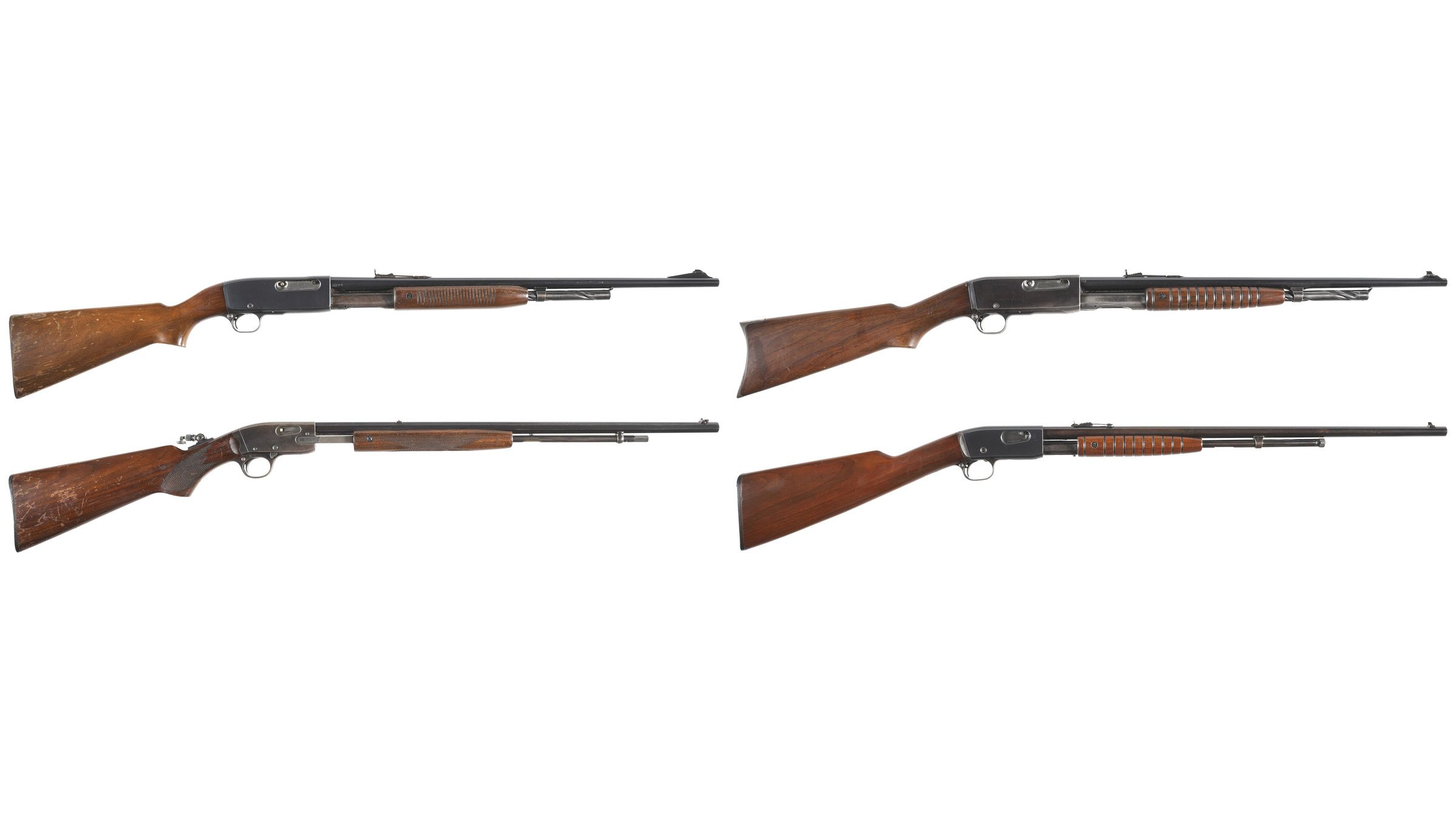 Four Slide Action Rifles | Rock Island Auction