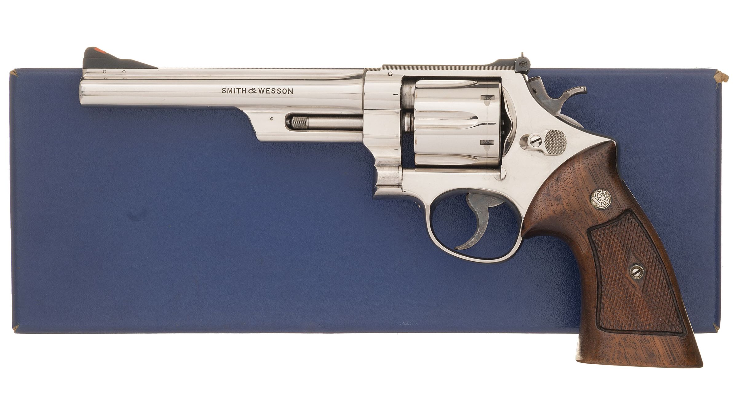 Smith & Wesson Pre-Model 28 Highway Patrolman Revolver with Box | Rock ...