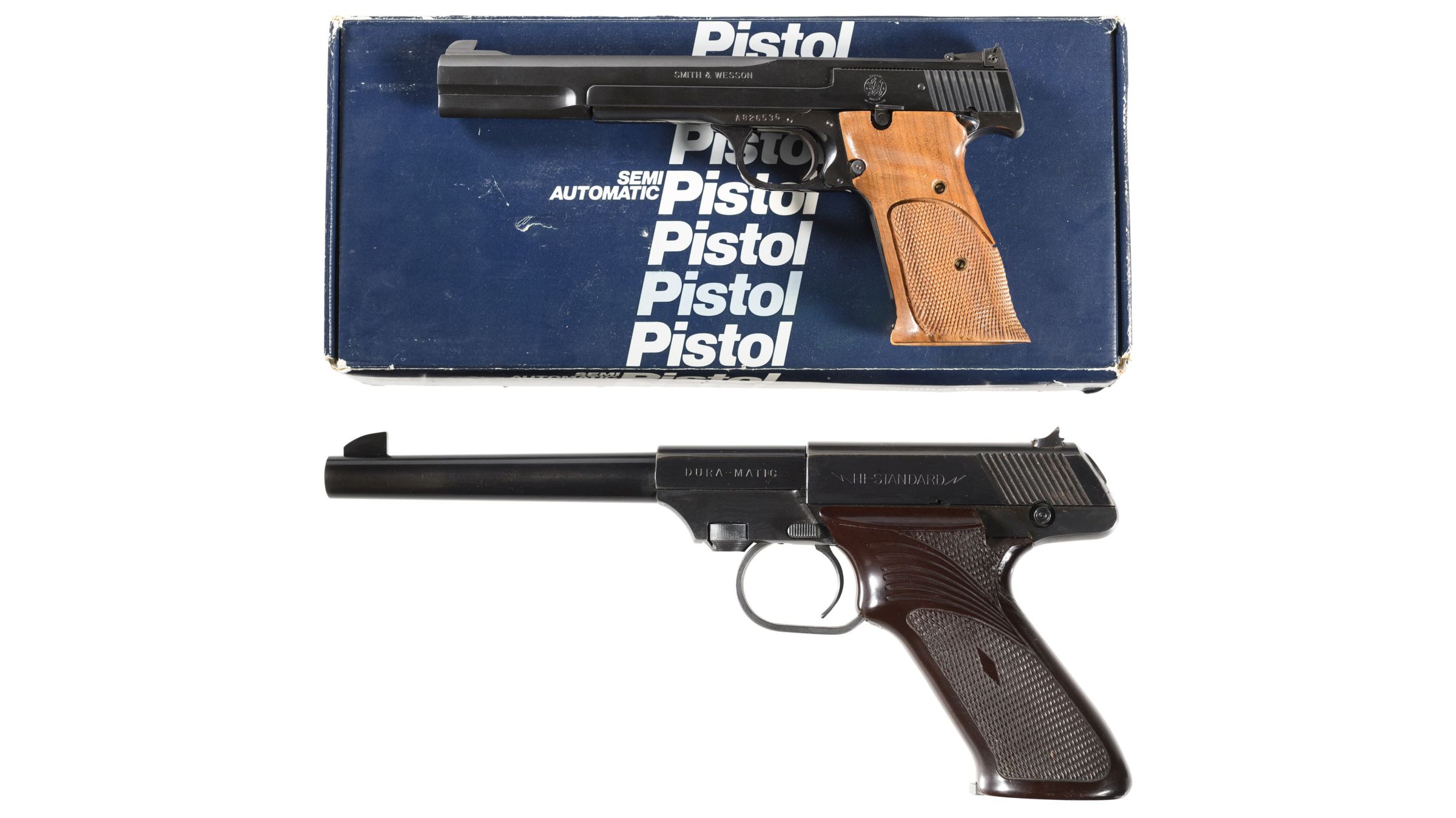 Two Semi-Automatic Rimfire Pistols | Rock Island Auction