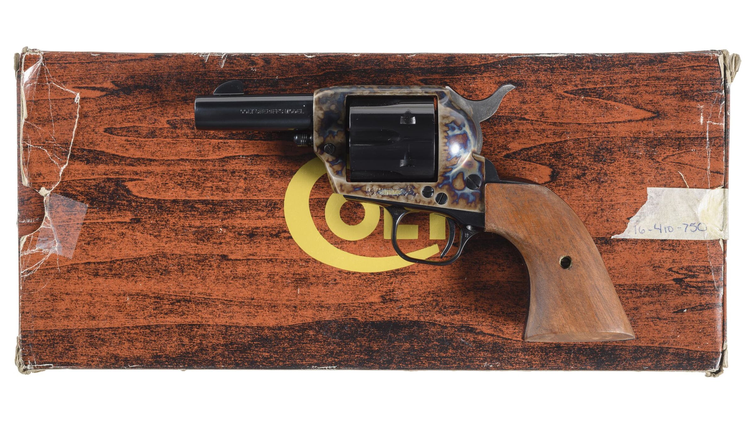 Dual Cylinder Colt Sheriff's Model Single Action Army Revolver | Rock ...