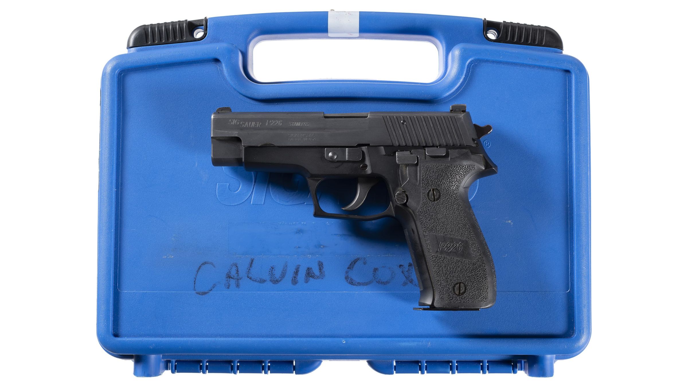 Texas Ranger SIG Sauer Model P226 Pistol with Case | Rock Island Auction