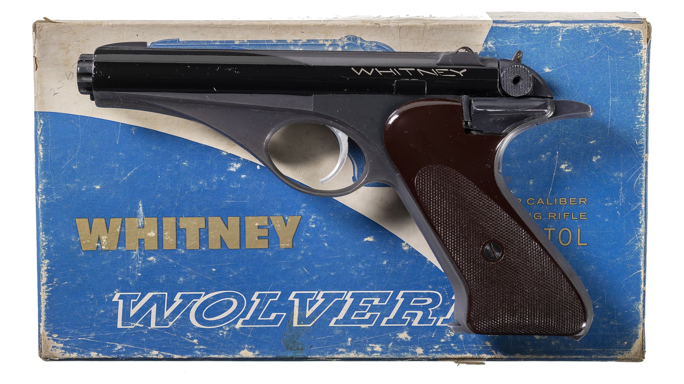 Whitney Wolverine Semi-Automatic Pistol with Box | Rock Island Auction