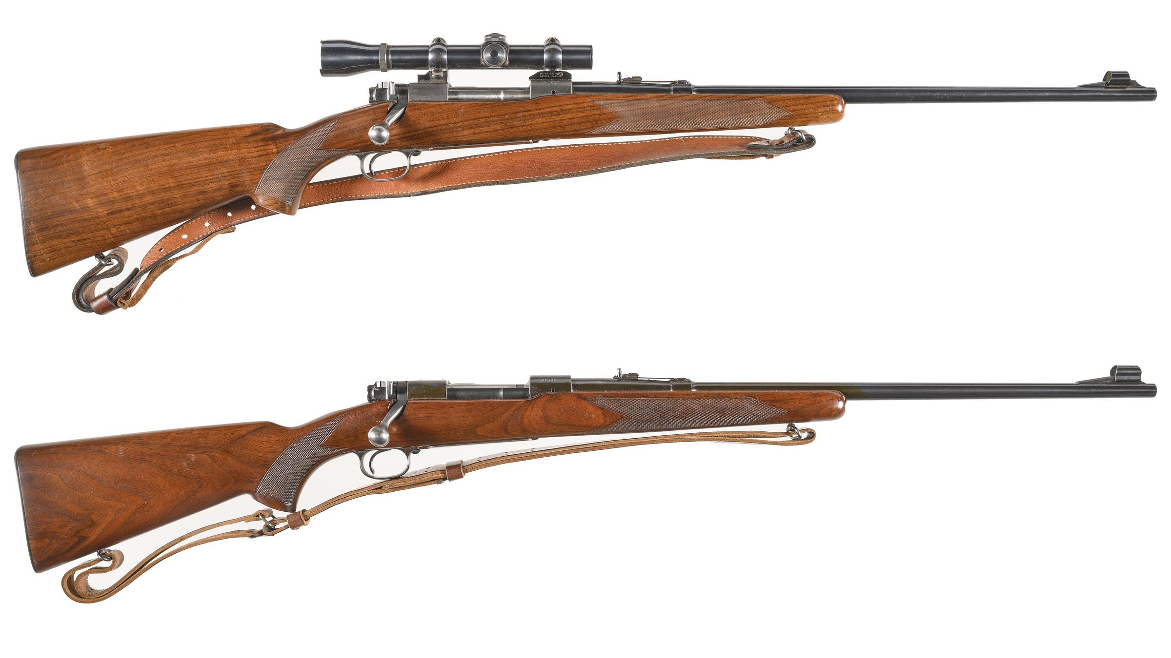 Two Pre-64 Winchester Model 70 Bolt Action Rifles | Rock Island Auction