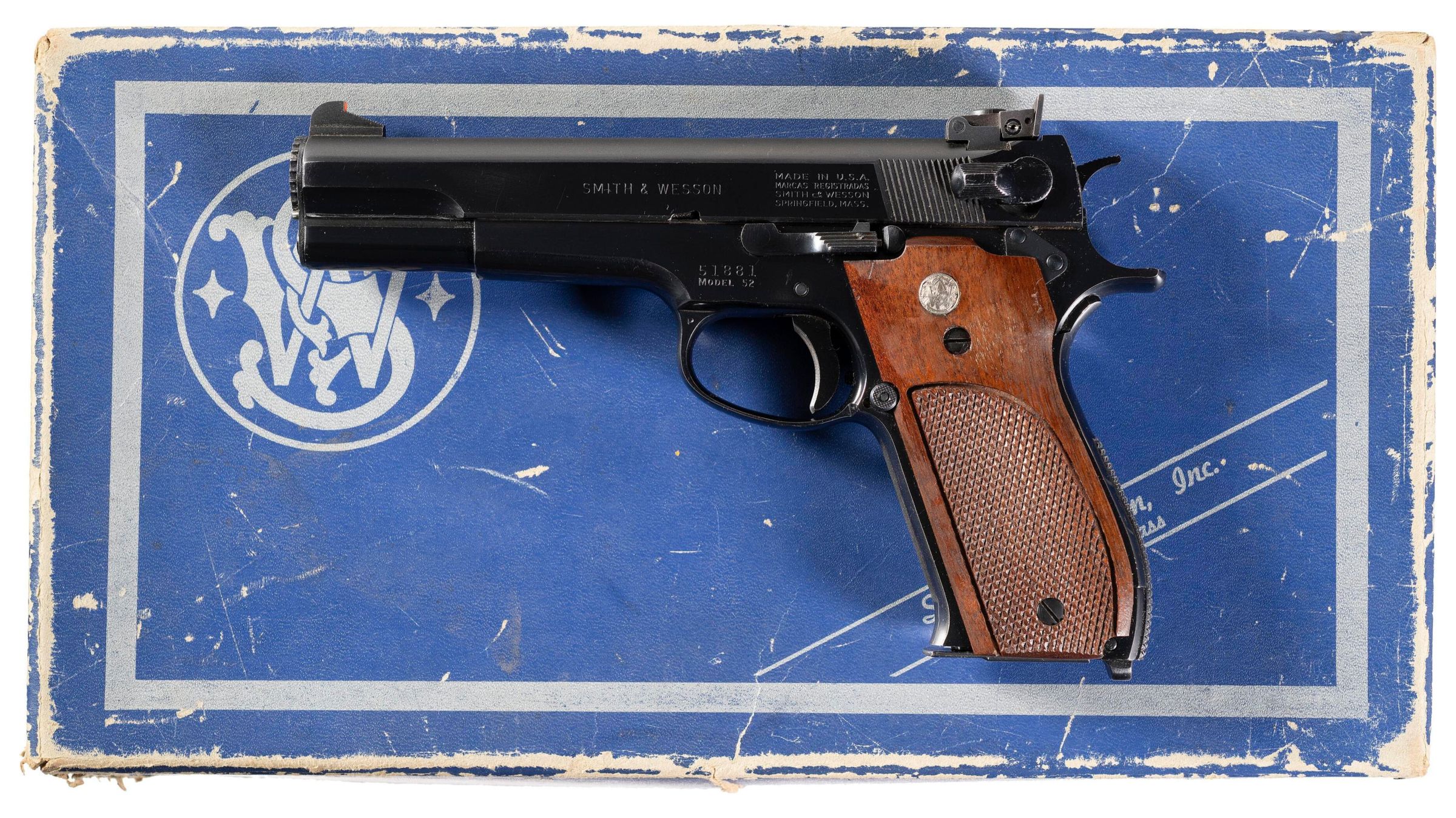 Smith & Wesson Model 52 Semi-Automatic Pistol with Box | Rock Island ...