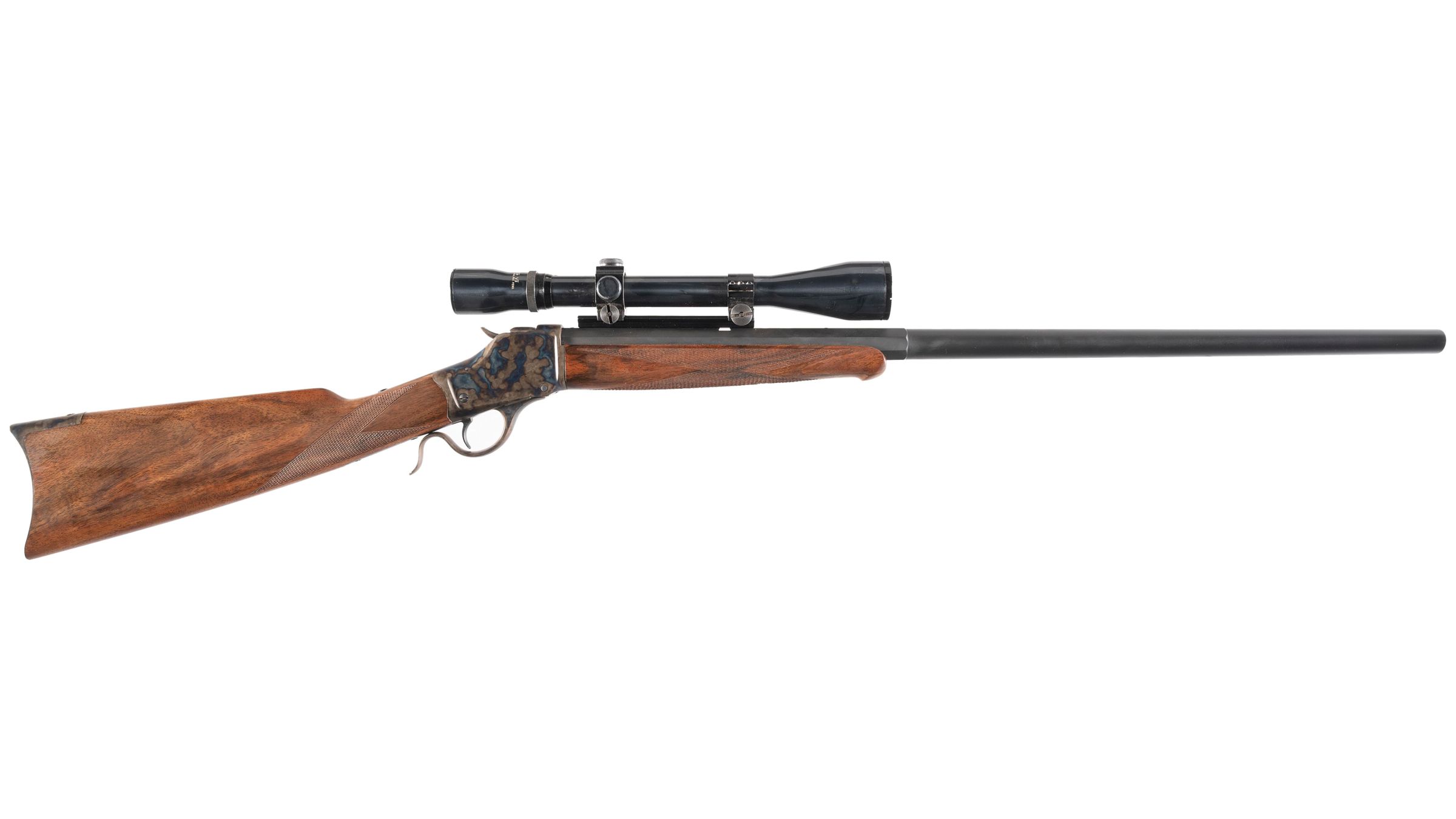 Winchester Model 1885 High Wall Rifle With Scope Rock Island Auction