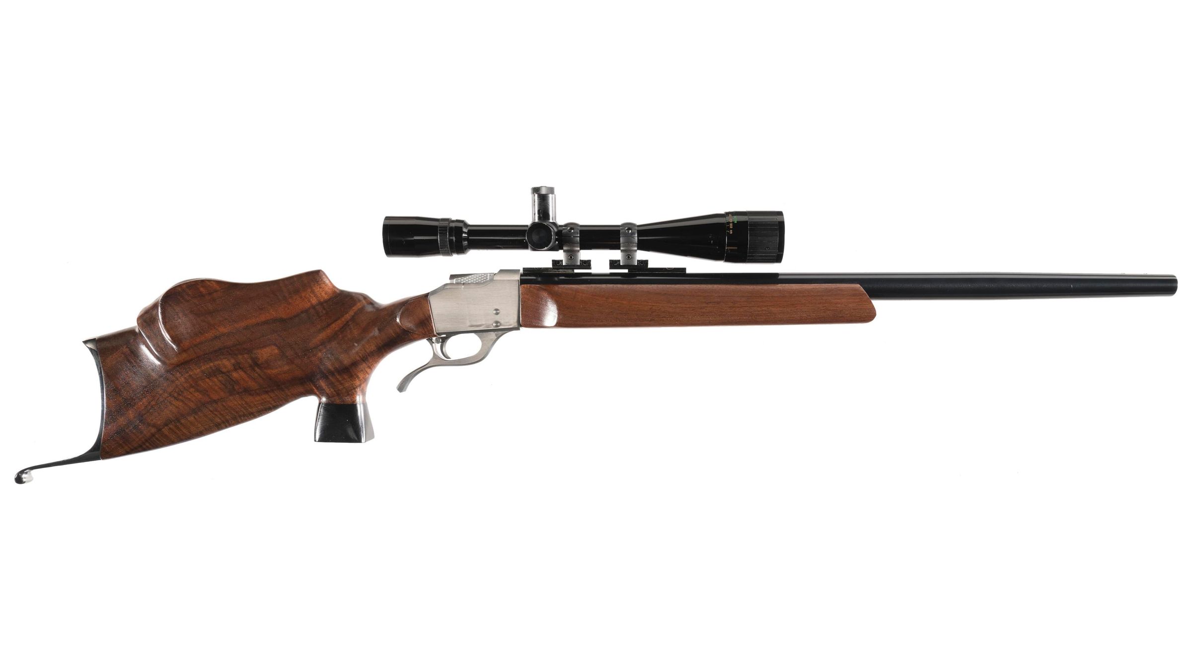 Miller Arms Single Shot Falling Block Target Rifle with Scope | Rock ...