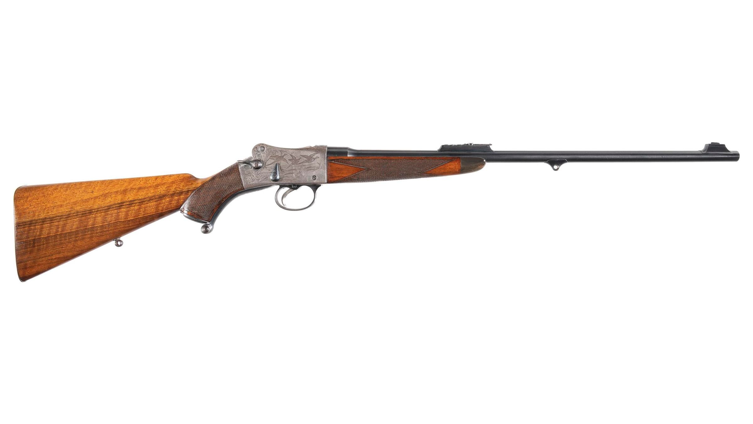 Engraved British Martini Single Shot Rifle | Rock Island Auction