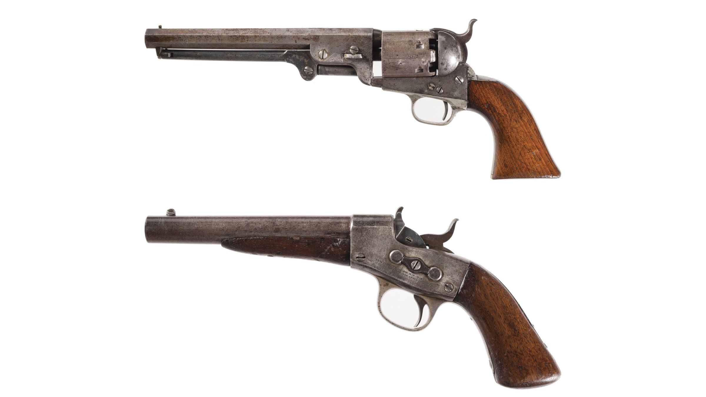 Two Antique American Handguns | Rock Island Auction