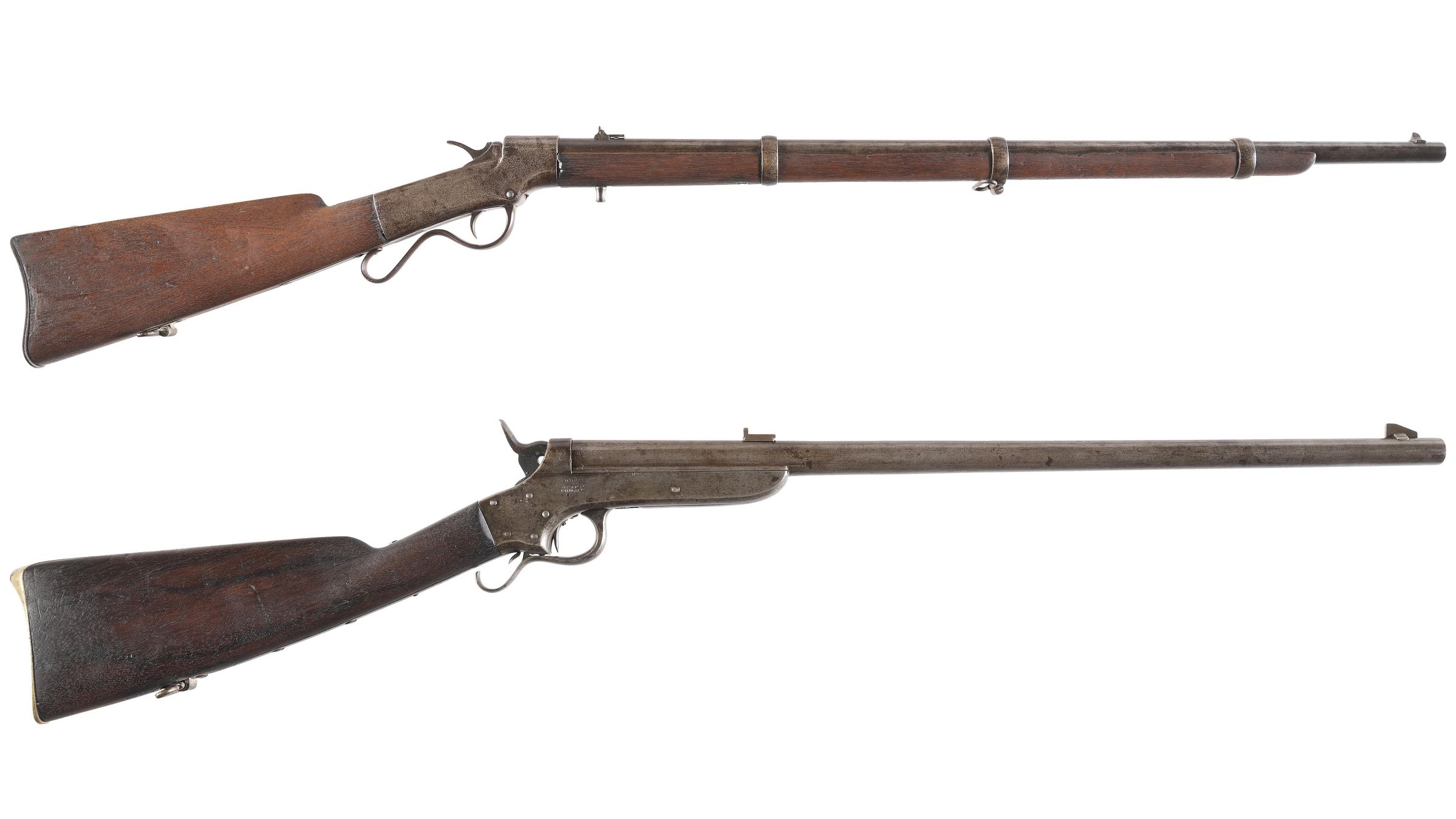 Two Antique Breech Loading Rimfire Longarms | Rock Island Auction