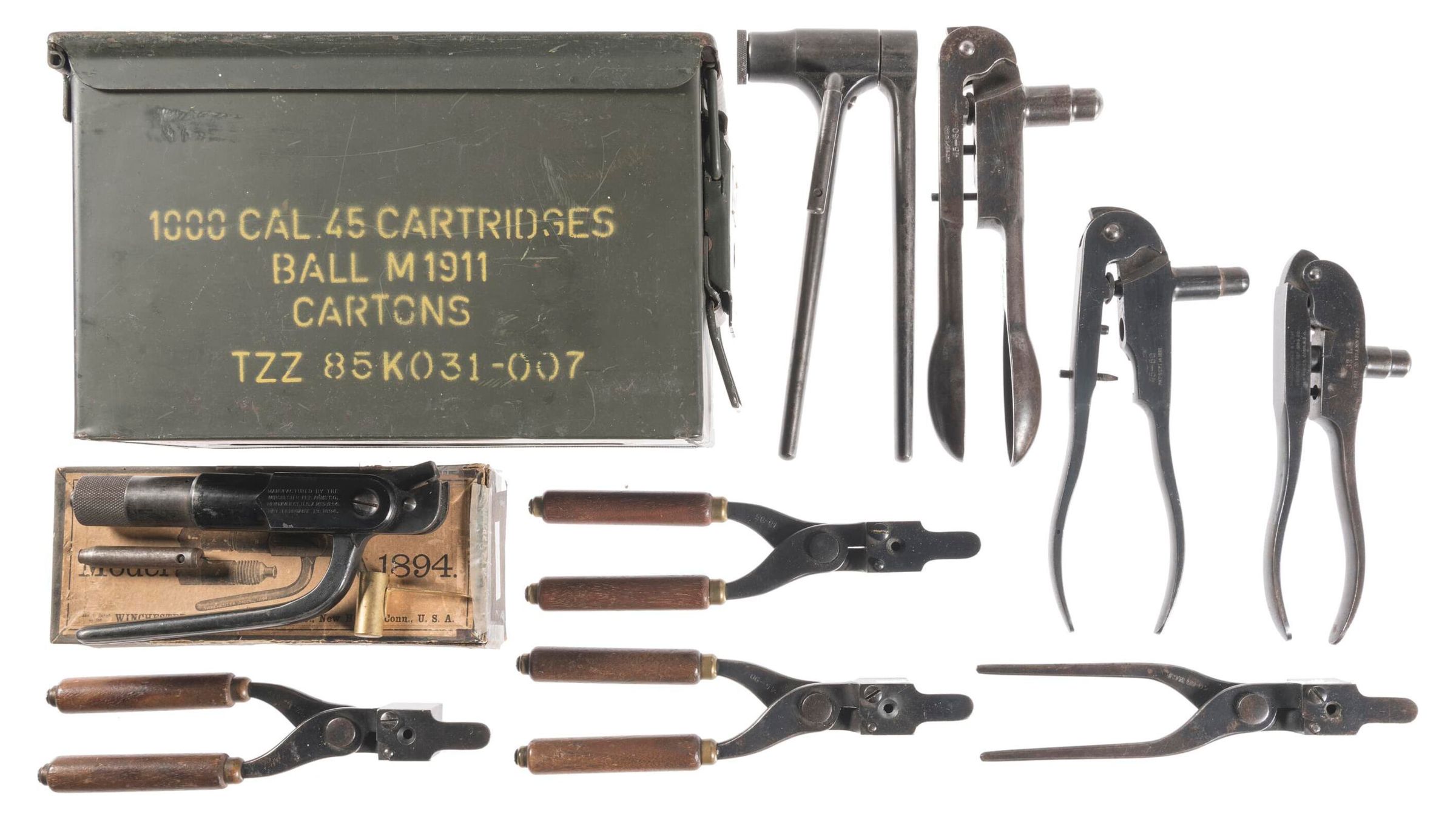 Assorted Late 19th Century Winchester Loading Tools | Rock Island Auction