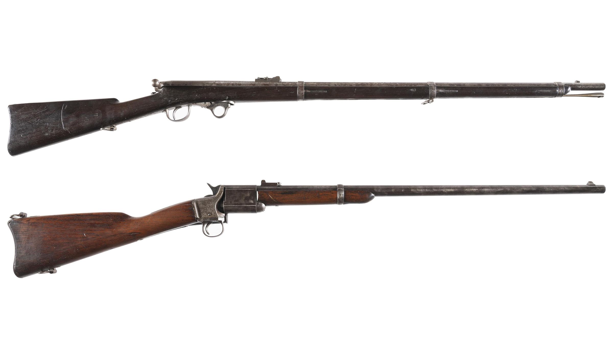 Two U.S. Civil War Era Breech Loading Rifles | Rock Island Auction