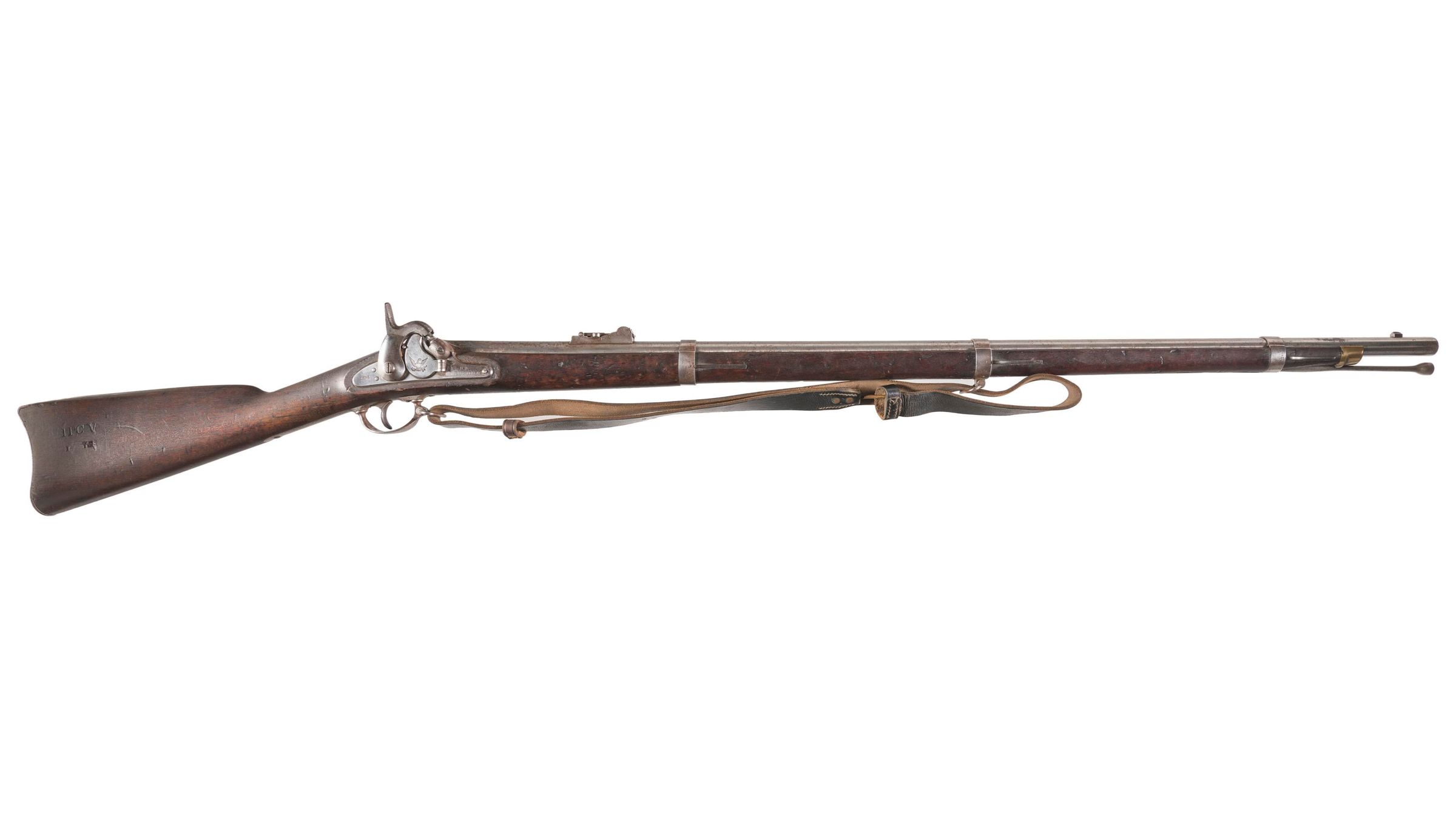 U.S. Springfield Model 1855 Percussion Civil War Rifle-Musket | Rock ...