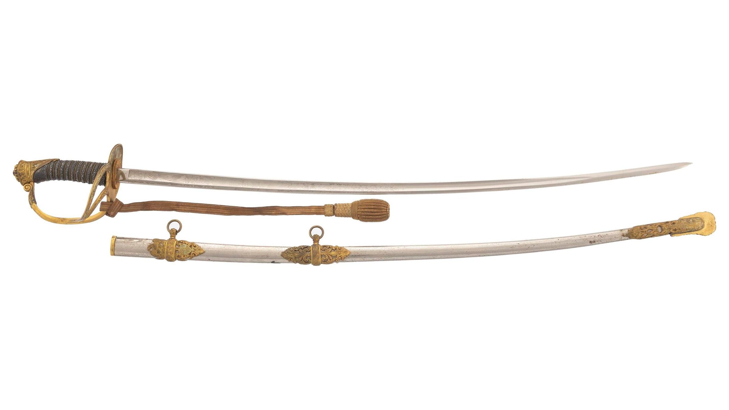 Non-Regulation 1872 Style Cavalry Officer's Saber | Rock Island Auction