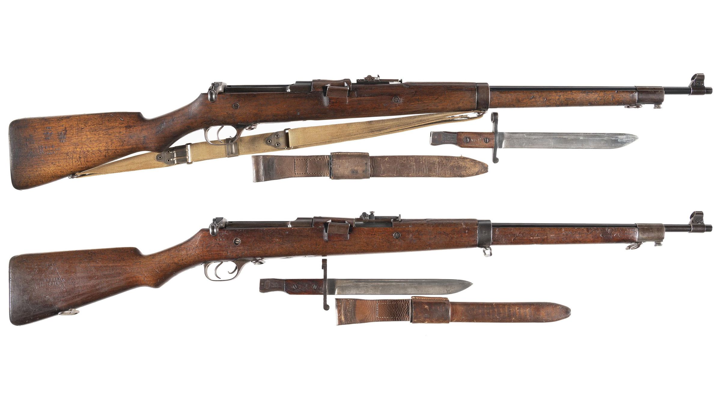 Two U.S. Marked Canadian Ross Model 1905 Mk. II Rifles | Rock Island ...